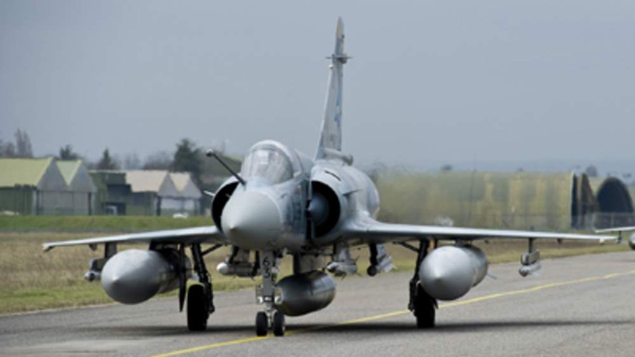 Lithuanian Plane And French Nato Jet Collide | UK News | Sky News
