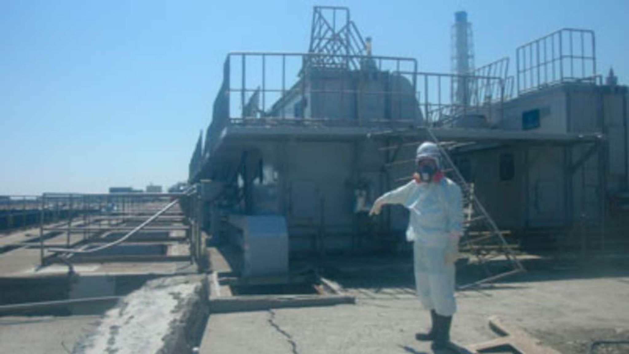 Tsunami-Hit Nuke Plant: Reactor Door Opens | World News | Sky News