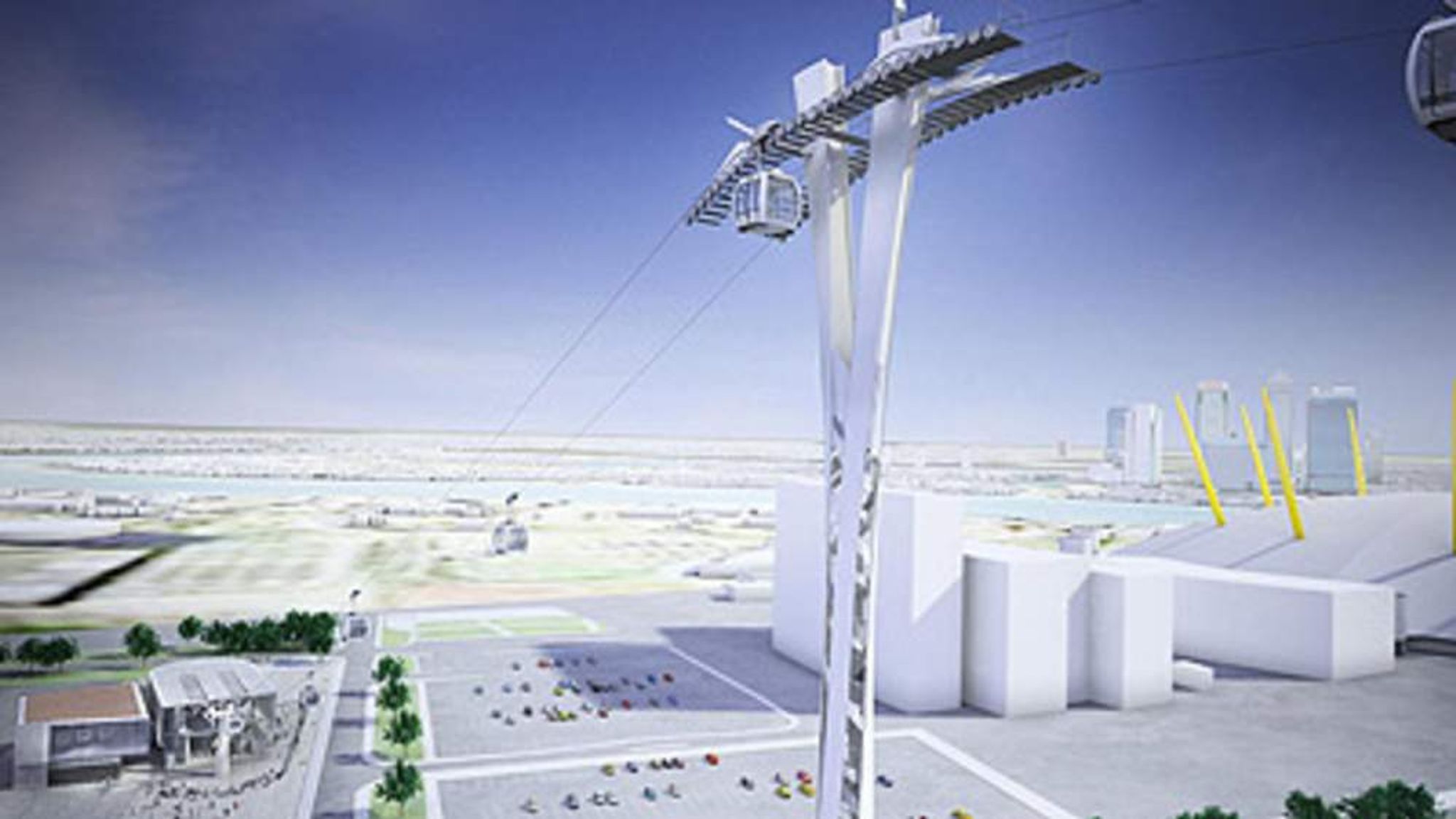 Work To Start On Thames Cable Car Project | UK News | Sky News