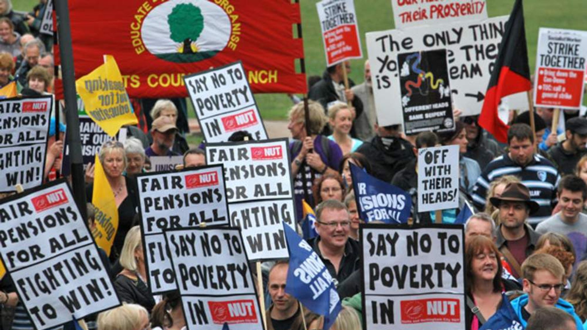 Unions Warn Government Over Strike Clampdown | Politics News | Sky News