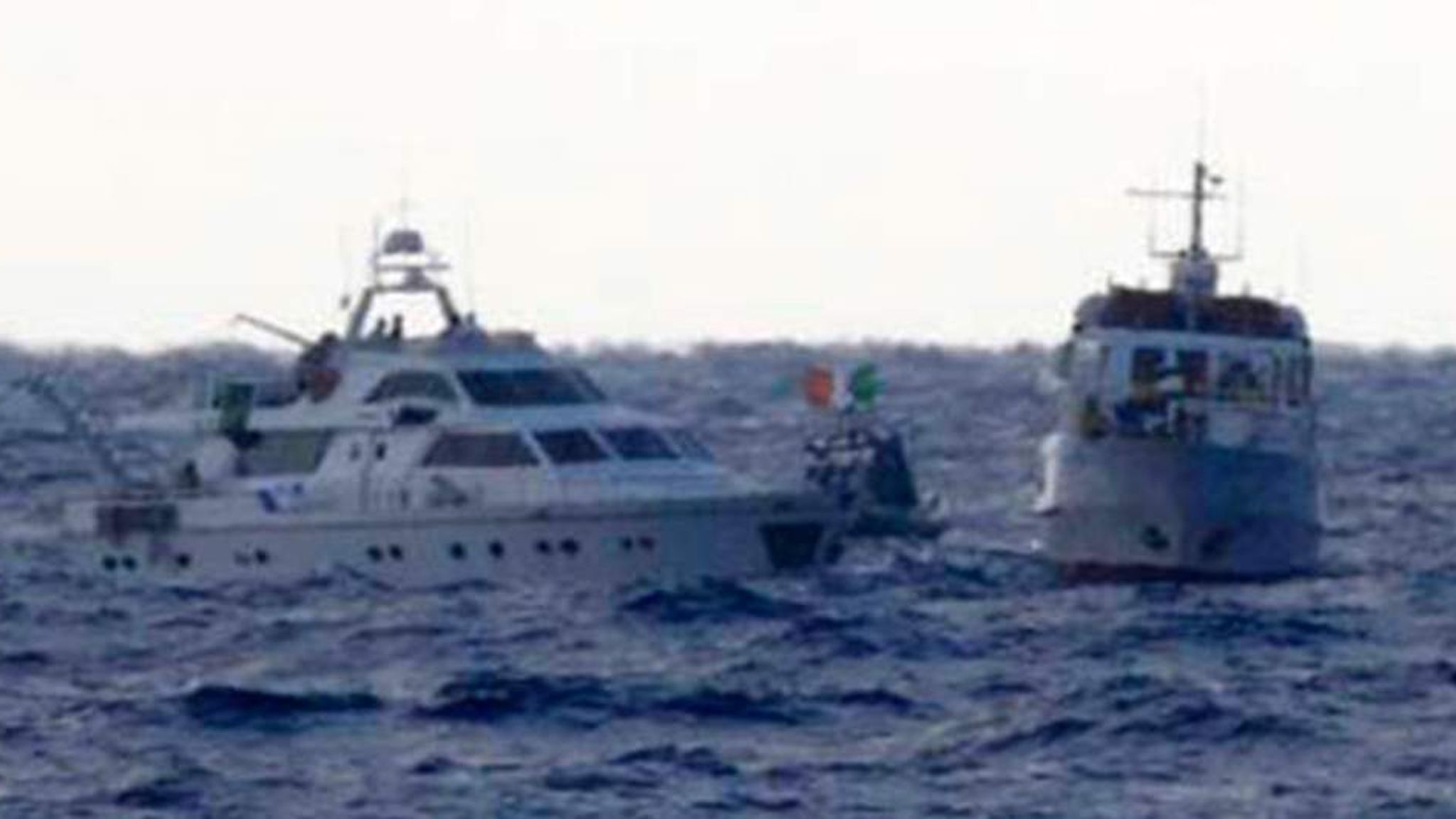 Israeli Navy Boards Vessels Bound For Gaza | World News | Sky News