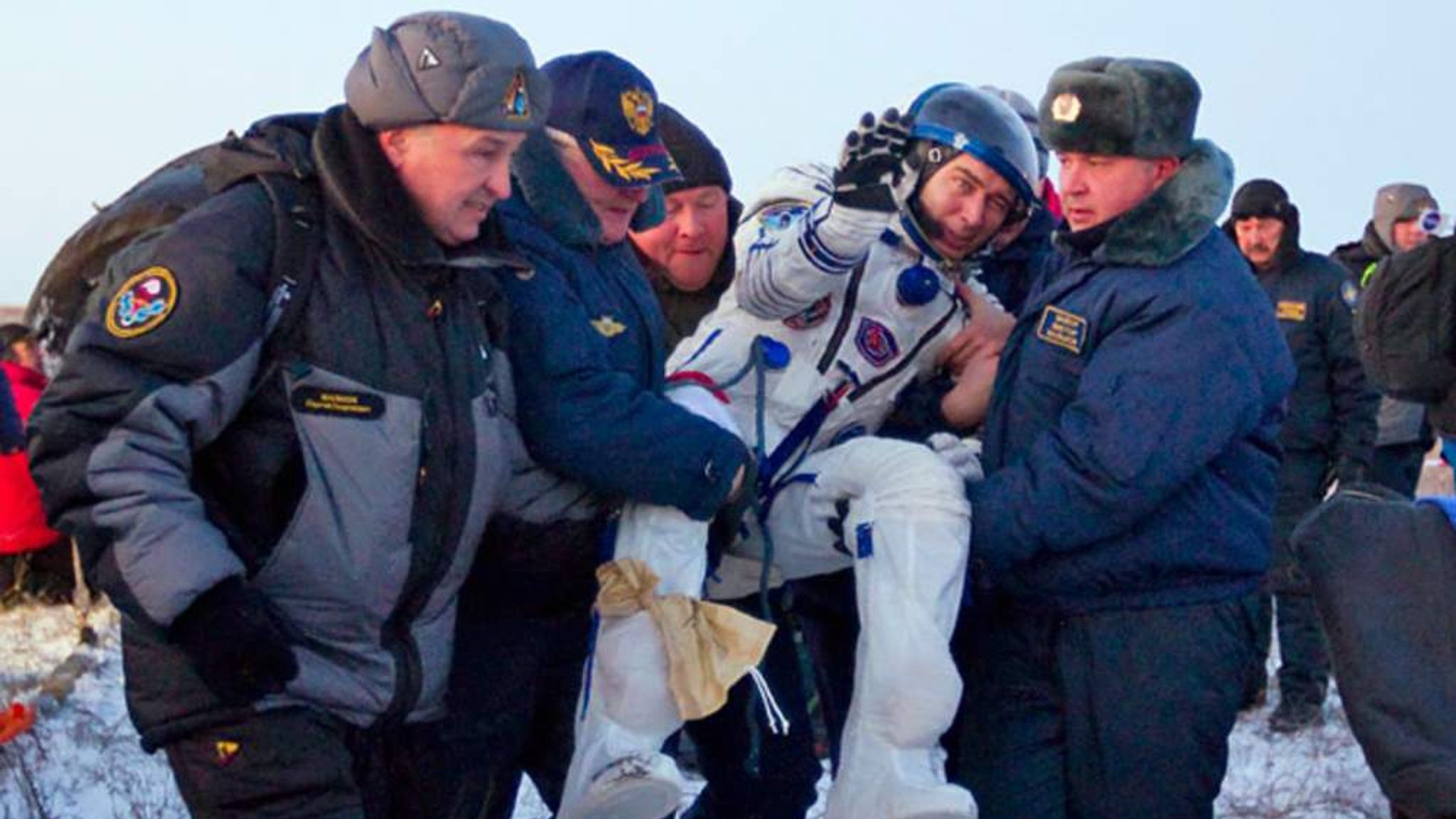 Russian Soyuz Capsule Lands Back On Earth | Science, Climate & Tech ...