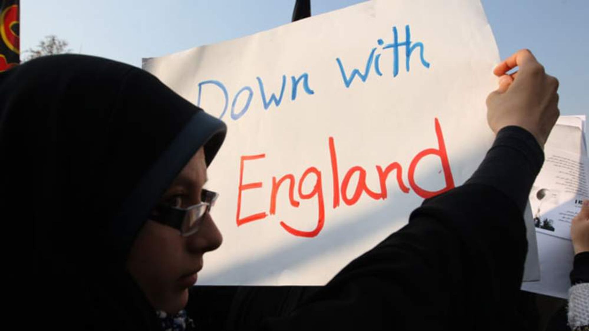 Iran Lashes Out At 'Little Satan' Britain | World News | Sky News Iran Lashes Out At 'Little Satan' Britain | World News | Sky News