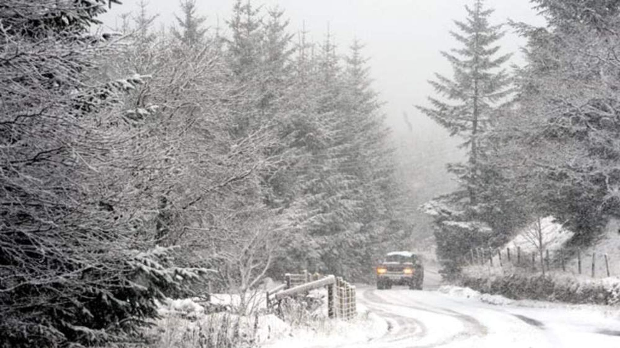 Severe Wintry Weather Warning For Drivers | UK News | Sky News