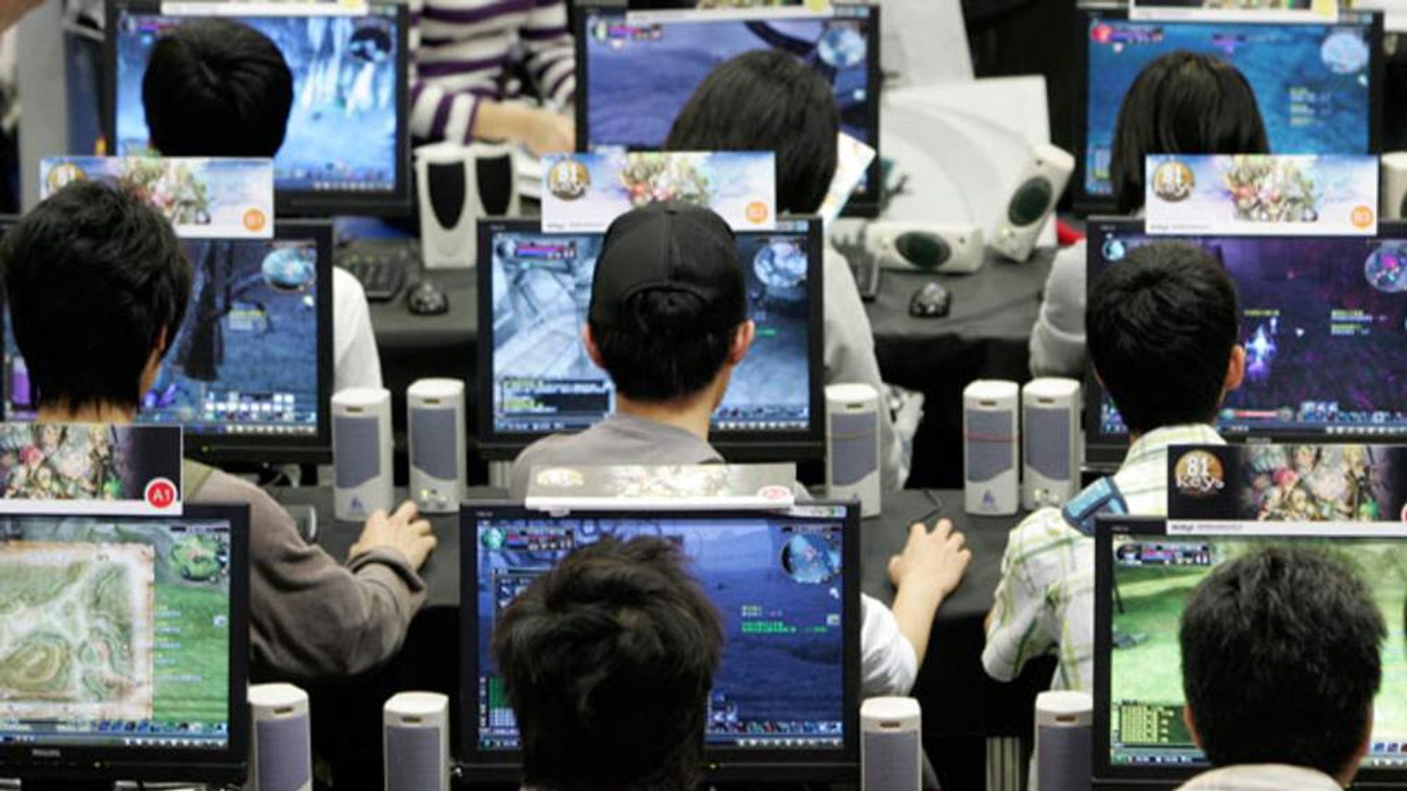 Gamer Dies At Web Cafe - But No-One Notices | Scoop News | Sky News