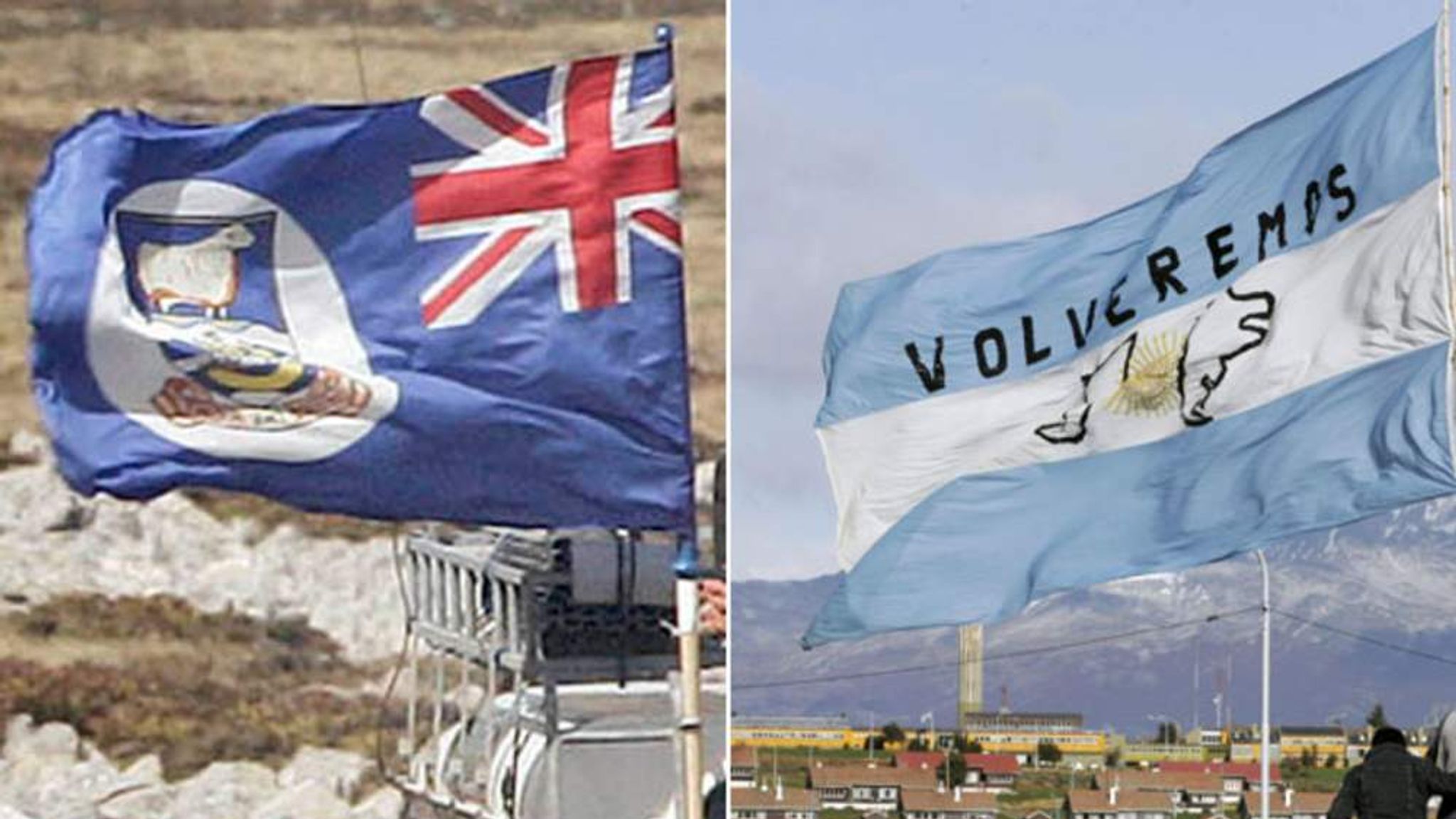 Falklands 'Economic War' Amid Defence Dilemma | World News | Sky News