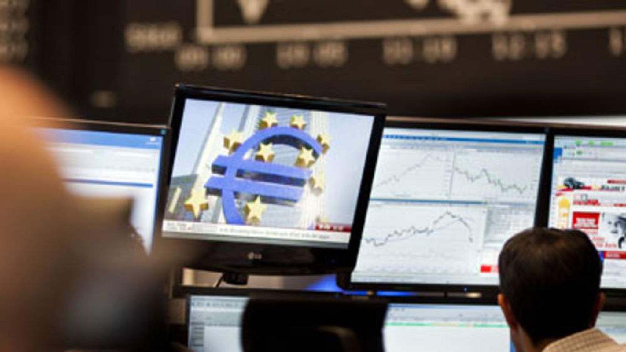 ECB Starts QE Funding Amid Greek Warning | Money News | Sky News