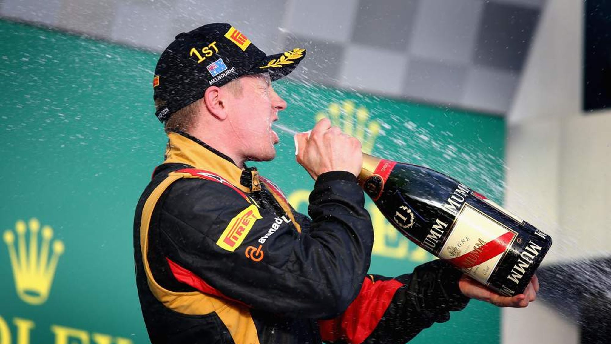 Raikkonen Wins Australian GP | Scoop News | Sky News