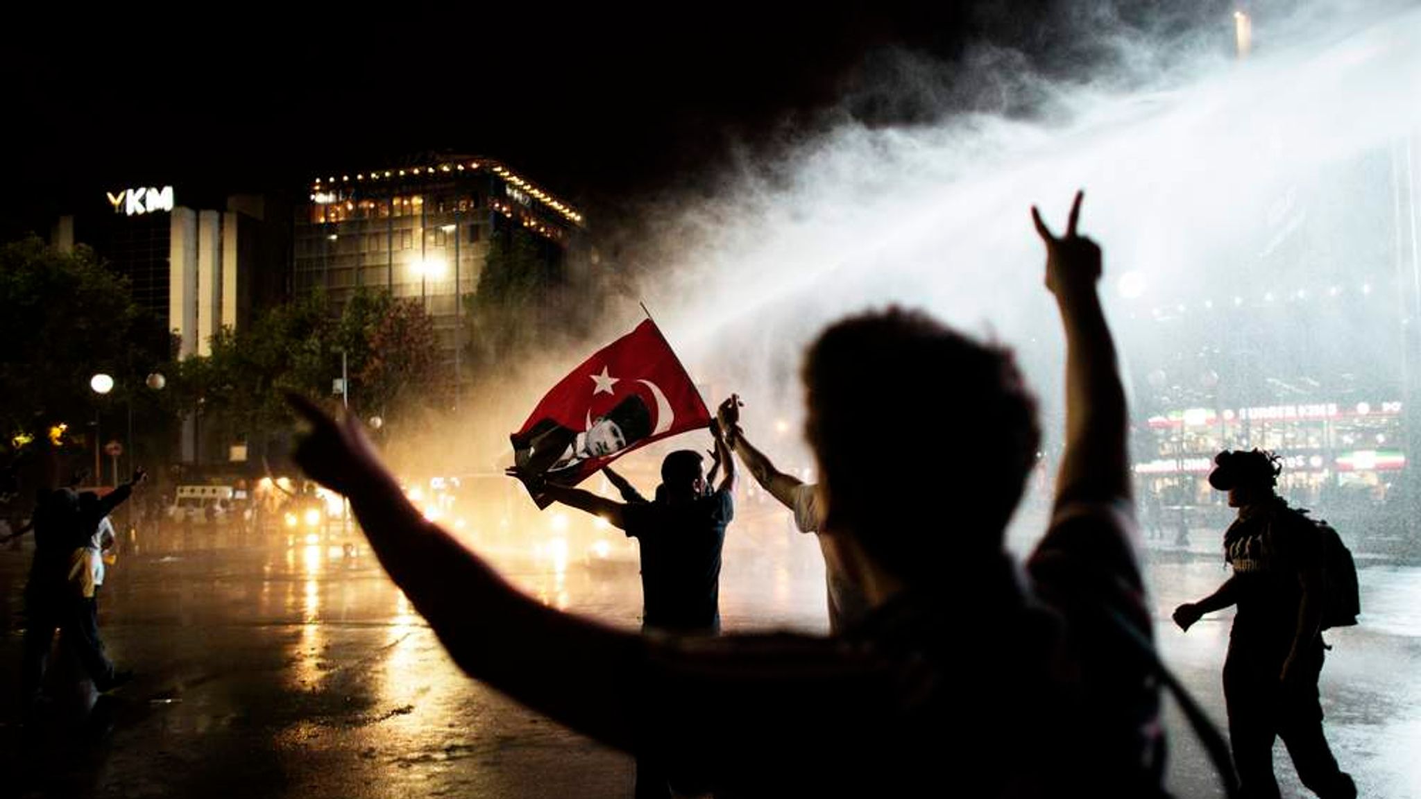 Turkey: Football Fans Call For PM To Resign | World News | Sky News