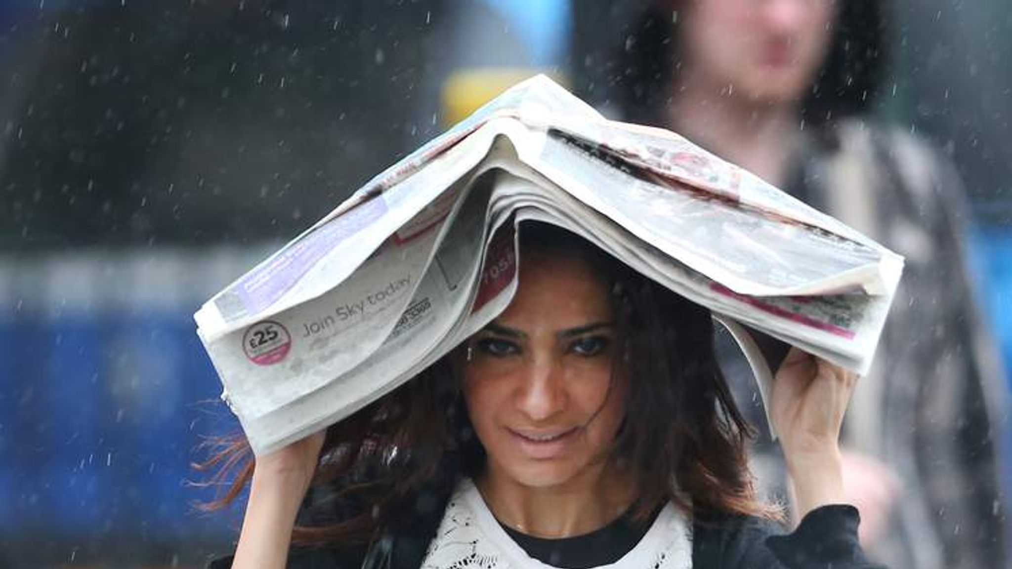 Flood Warning As Heavy Rain Sweeps Across UK | UK News | Sky News