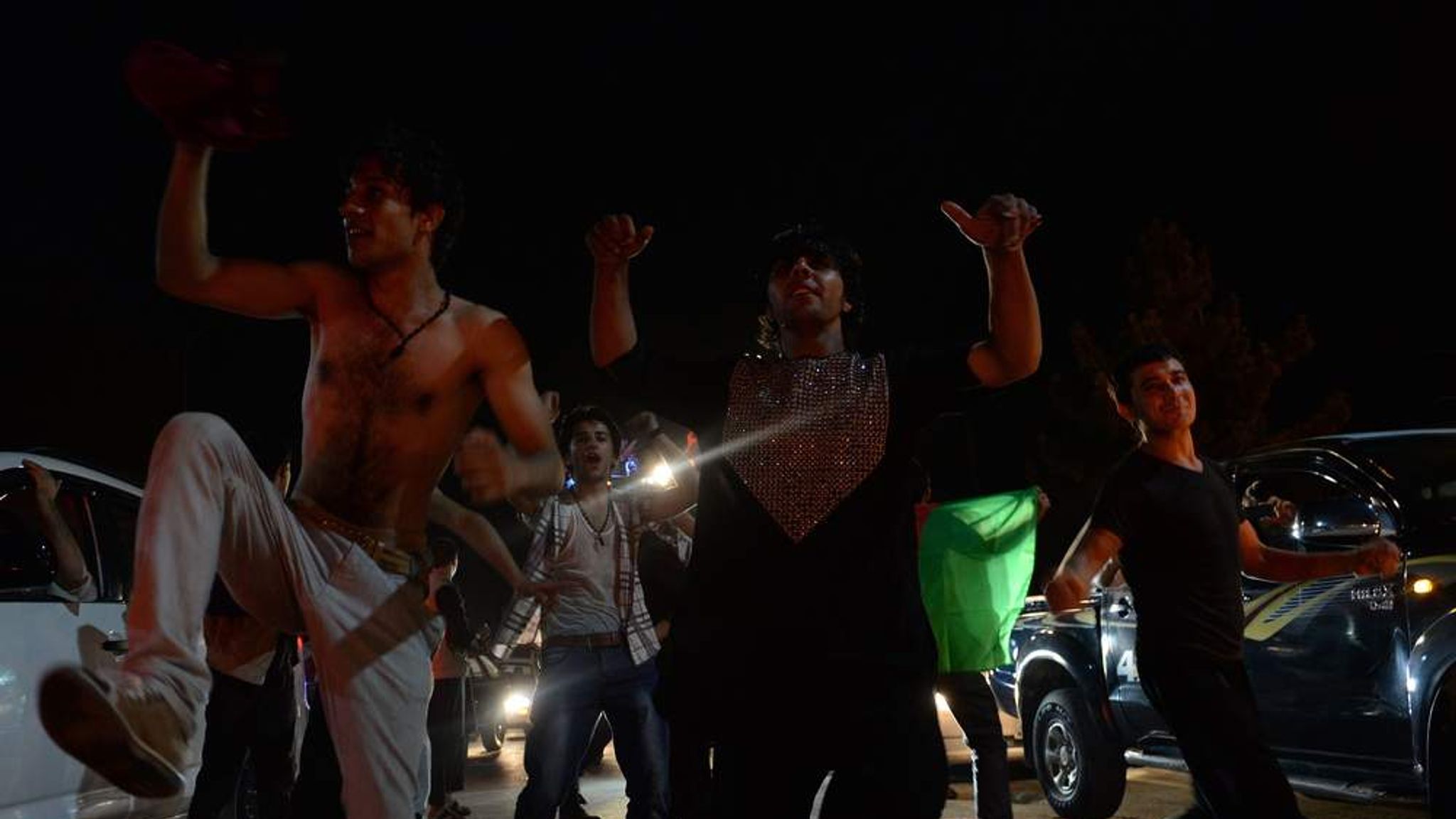 Afghanistan United Over Historic Football Win | World News | Sky News