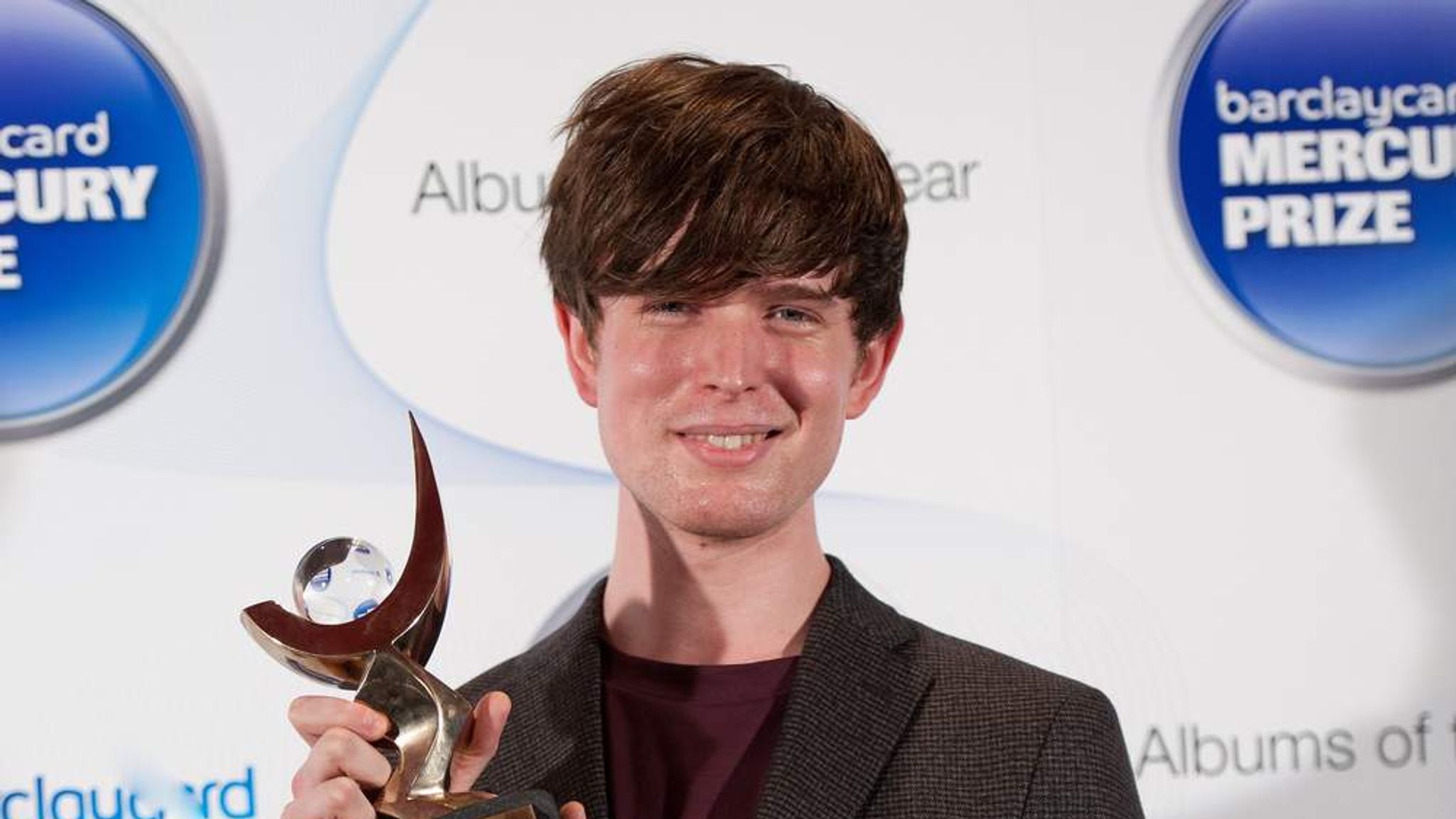 James Blake Overgrown Album Cover