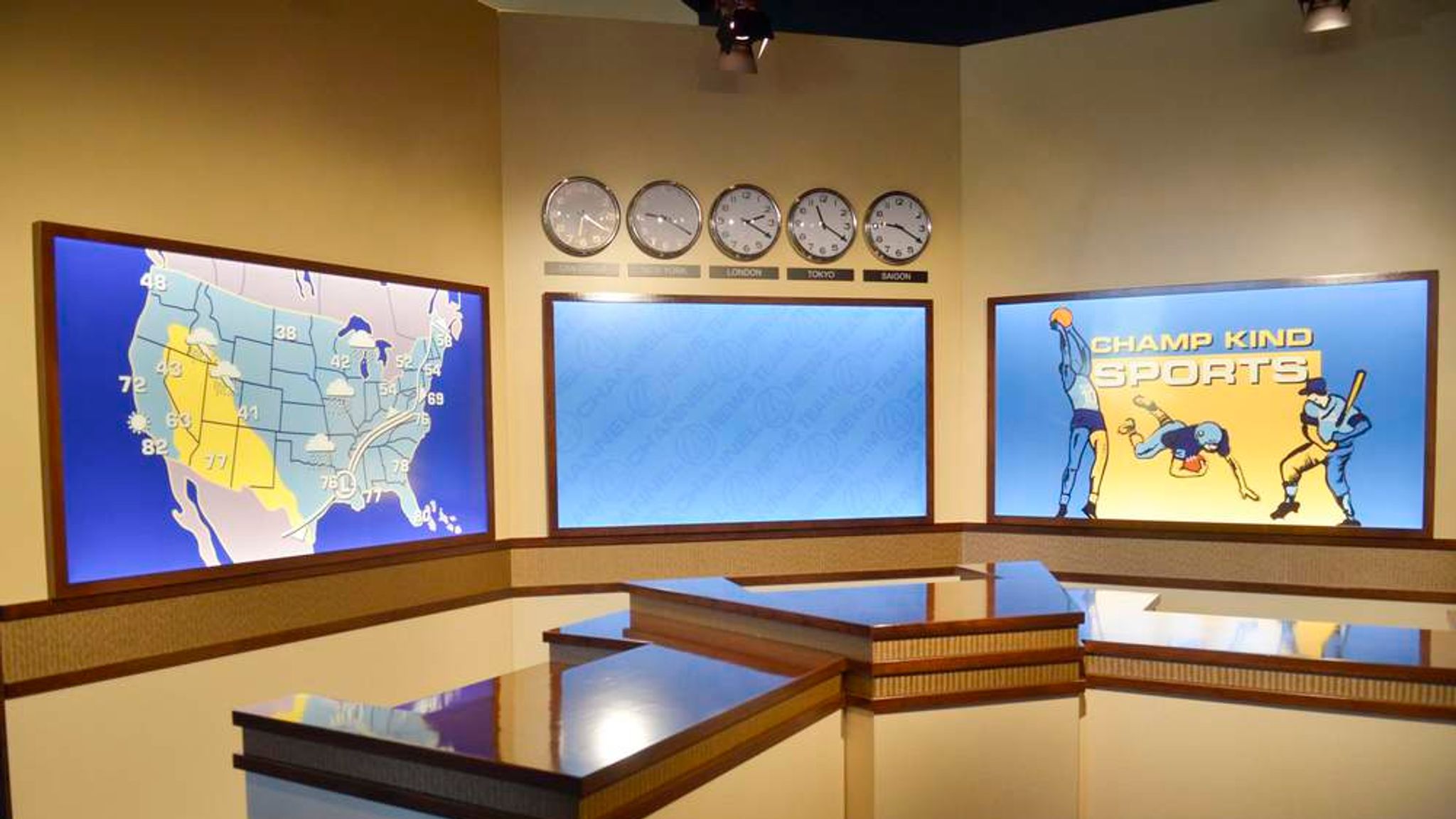 Anchorman Exhibition Opens At Newseum | Ents & Arts News | Sky News