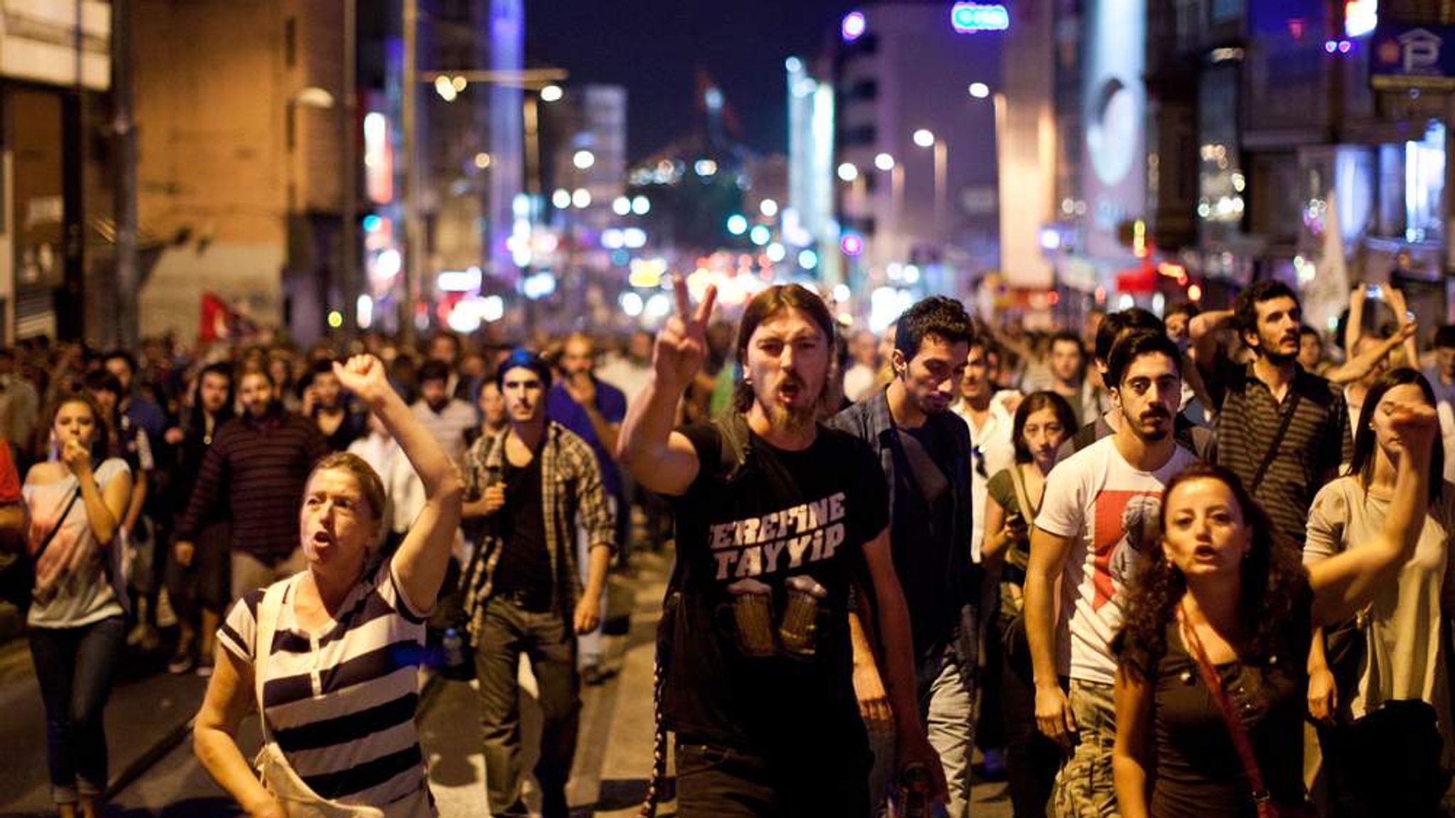 Turkey: Police And Protesters In New Clashes | World News | Sky News