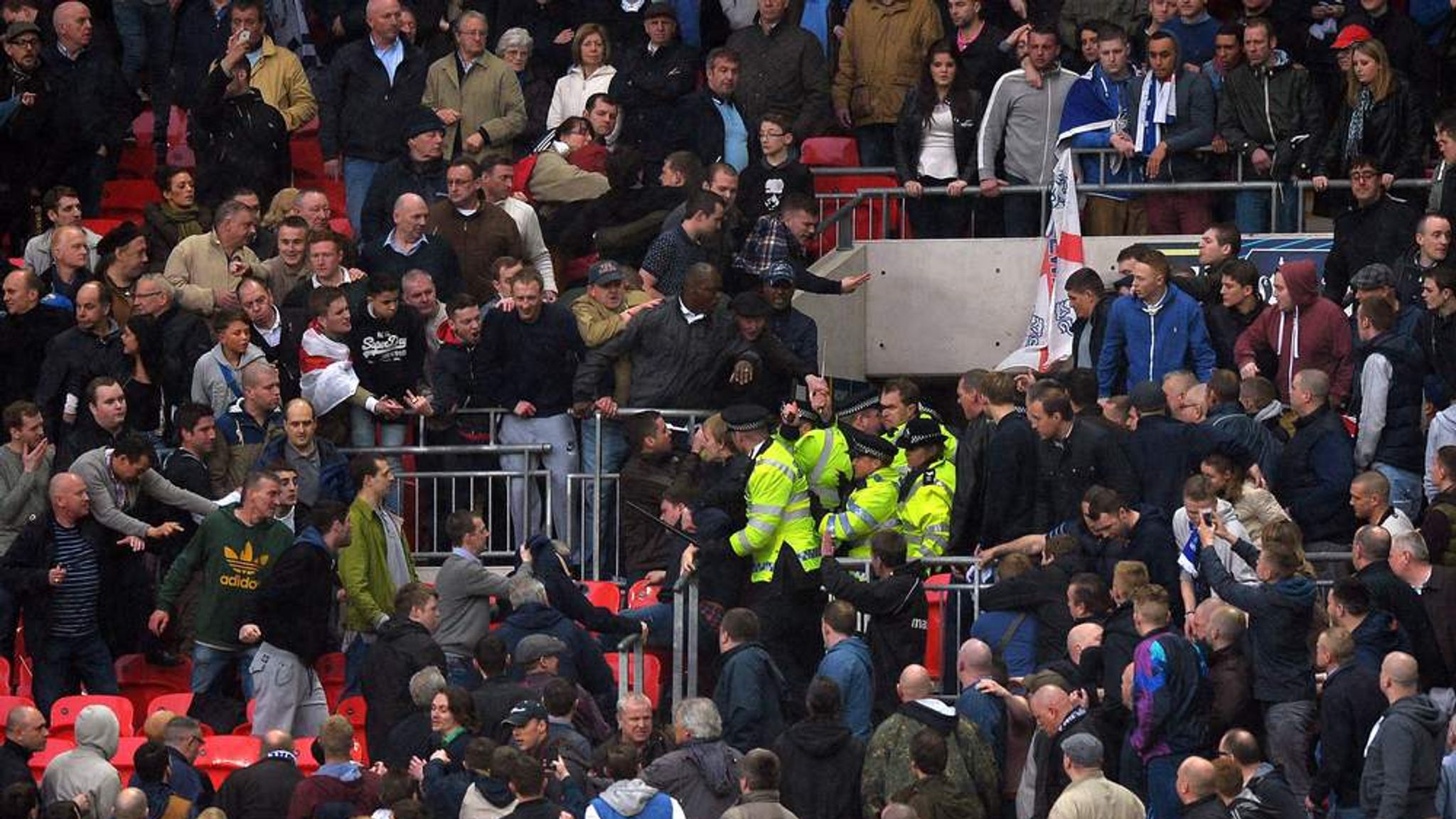 Millwall FA Cup Violence: Four More Arrested | UK News | Sky News