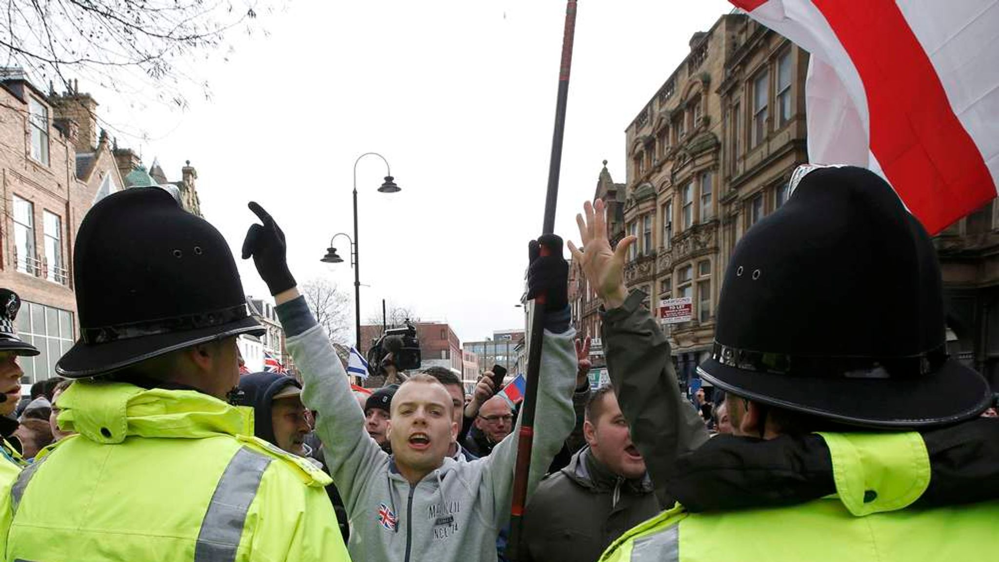 Anti-Islam Group PEGIDA Launches UK Branch | UK News | Sky News