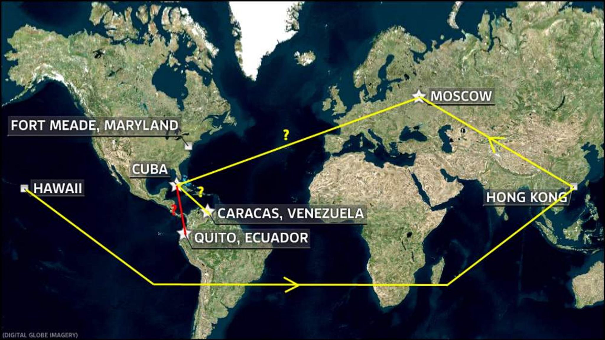 Snowden 'Won't Be Extradited From Russia' | World News | Sky News