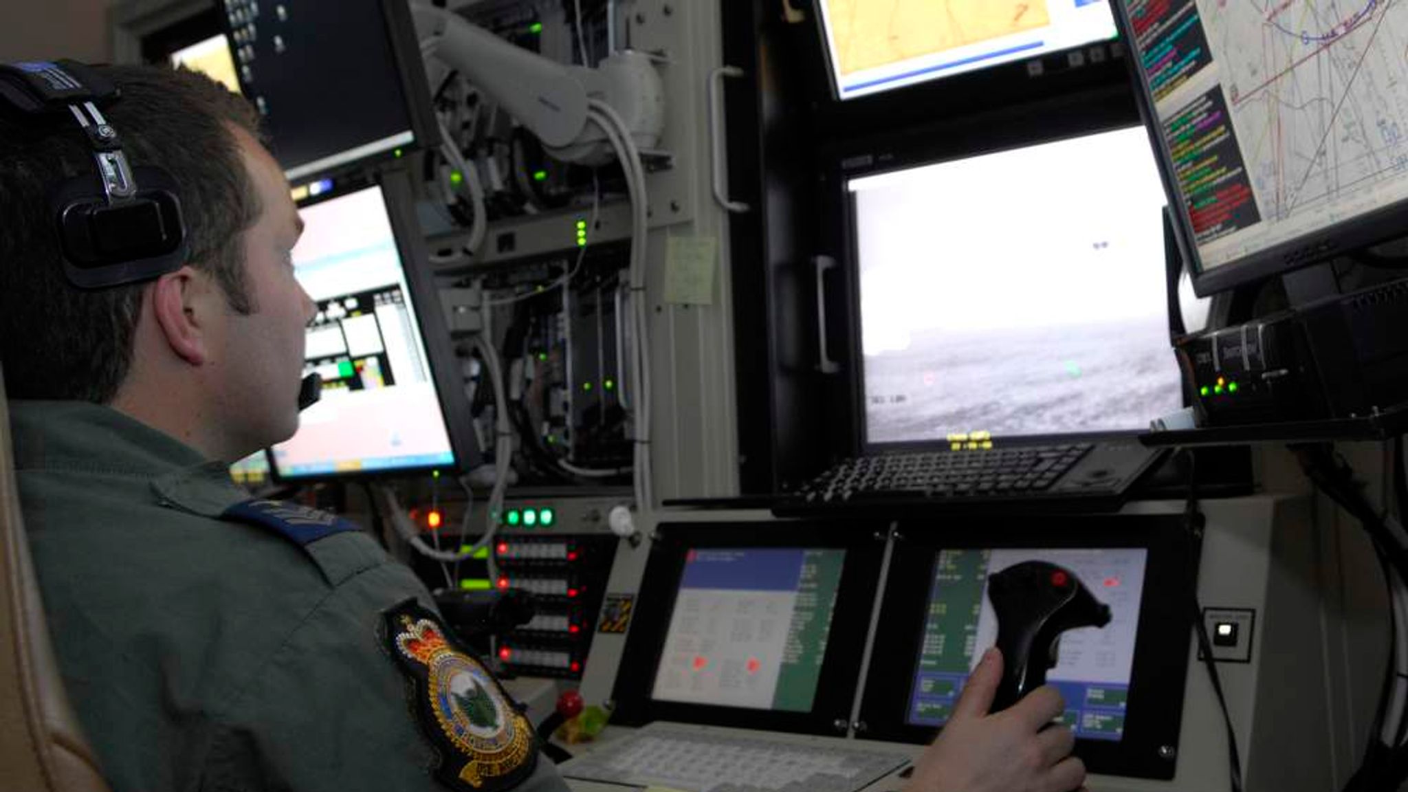 Armed RAF Afghan Drones Now Flown From UK | UK News | Sky News
