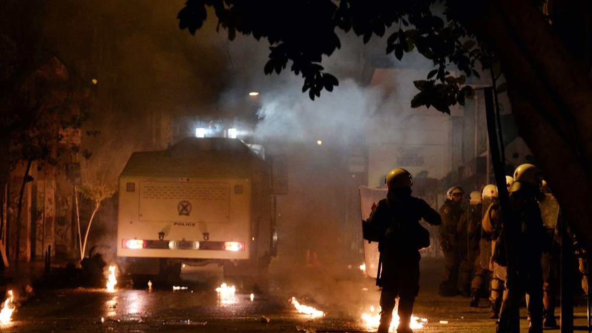 Hundreds Of Anarchists Held After Greek Riots | World News | Sky News