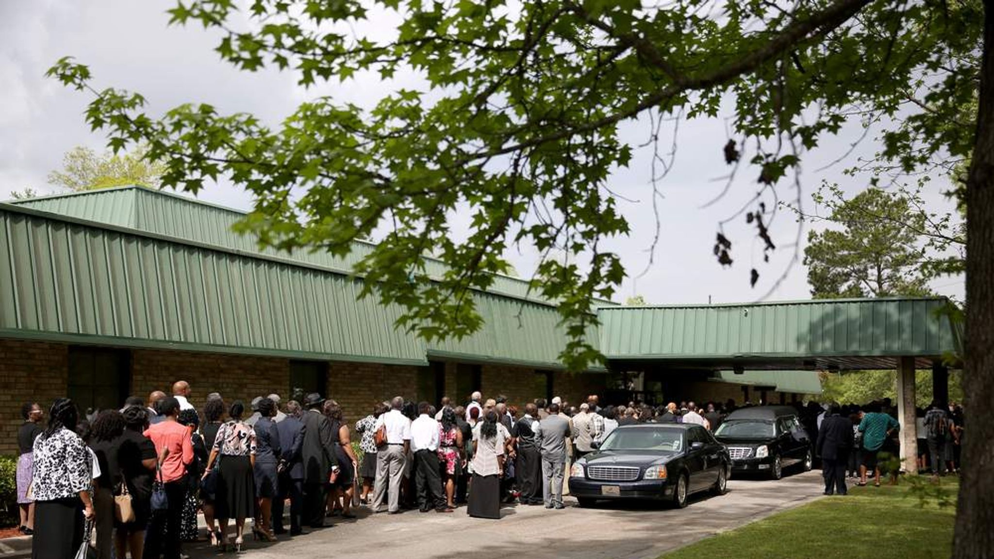 Walter Scott Shooting: Funeral Service Held | US News | Sky News
