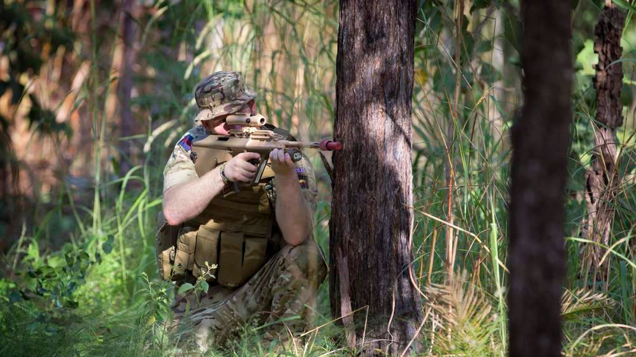 Harry Makes Most Of Australia Army Attachment | World News | Sky News