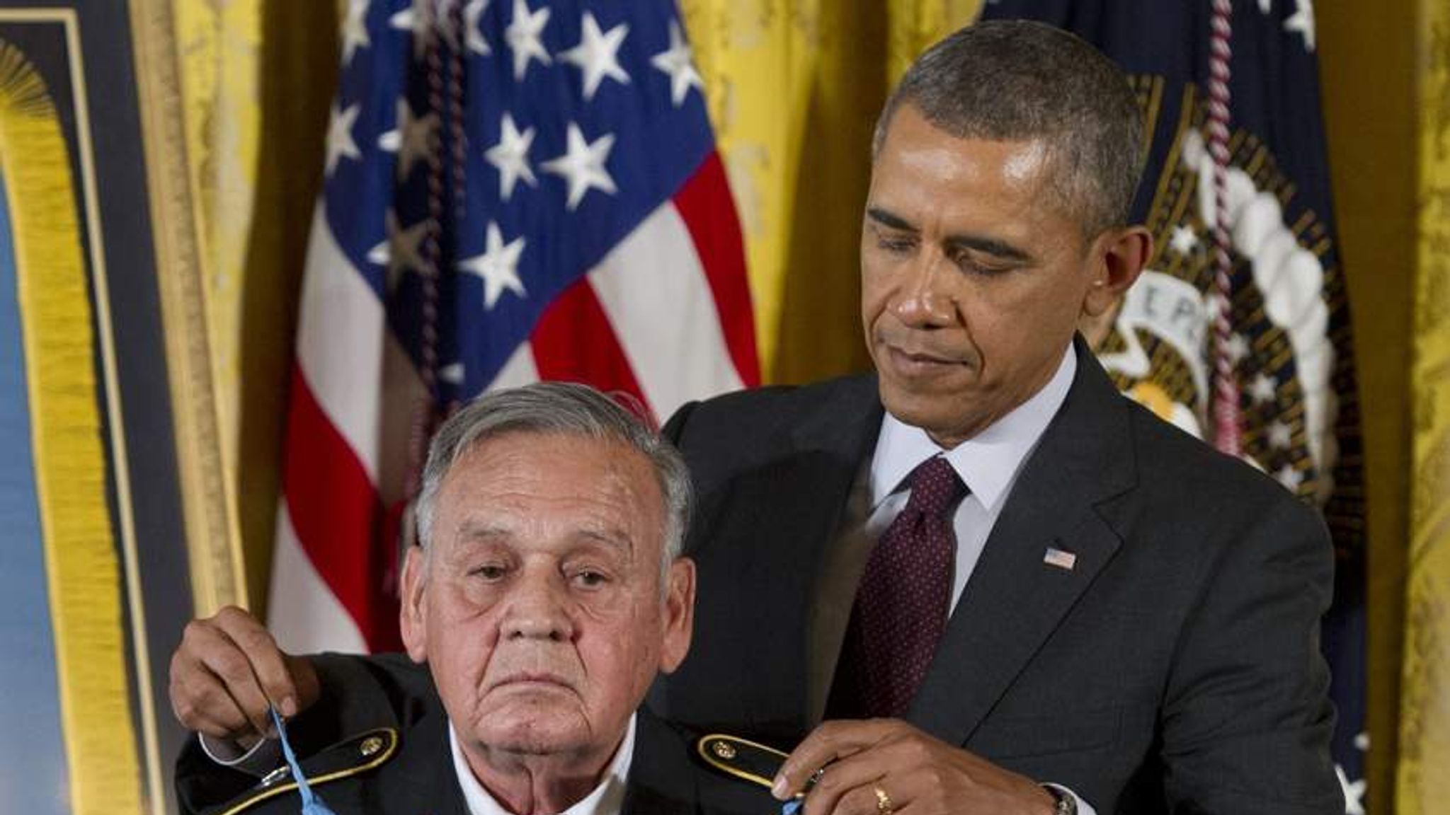 Army Vets Awarded Medal Of Honor Decades Late | US News | Sky News