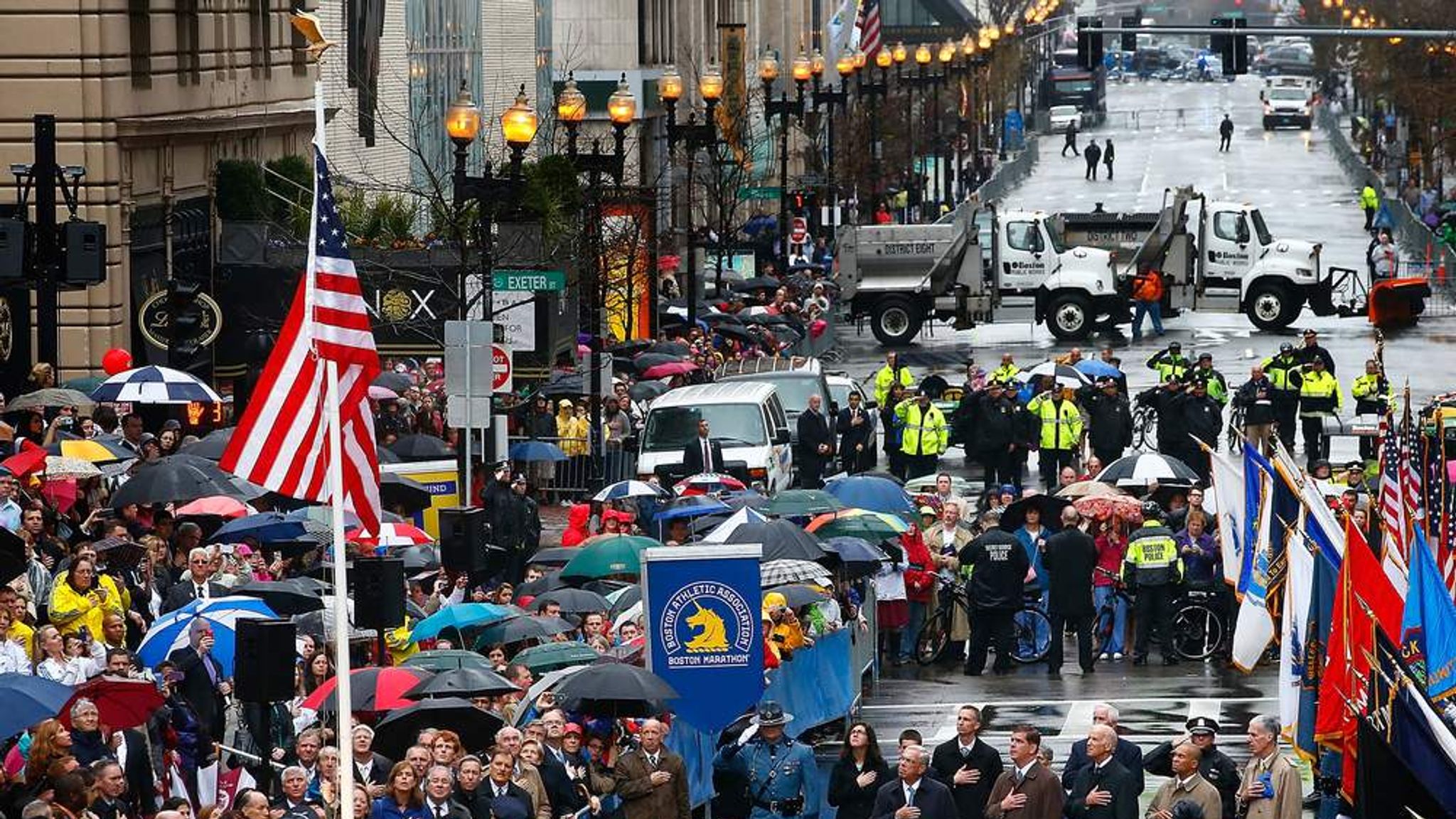 Boston Bombings: Families Mark First Anniversary | US News | Sky News
