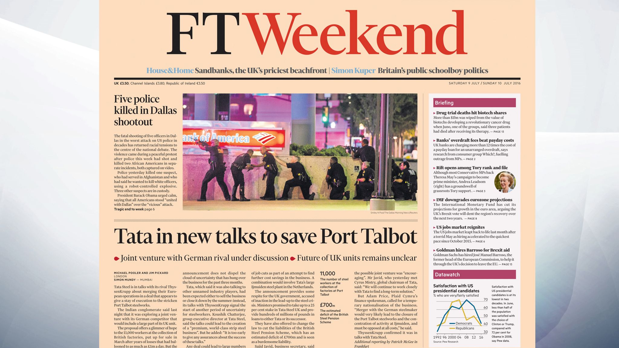 Saturday's National Newspaper Front Pages | UK News | Sky News