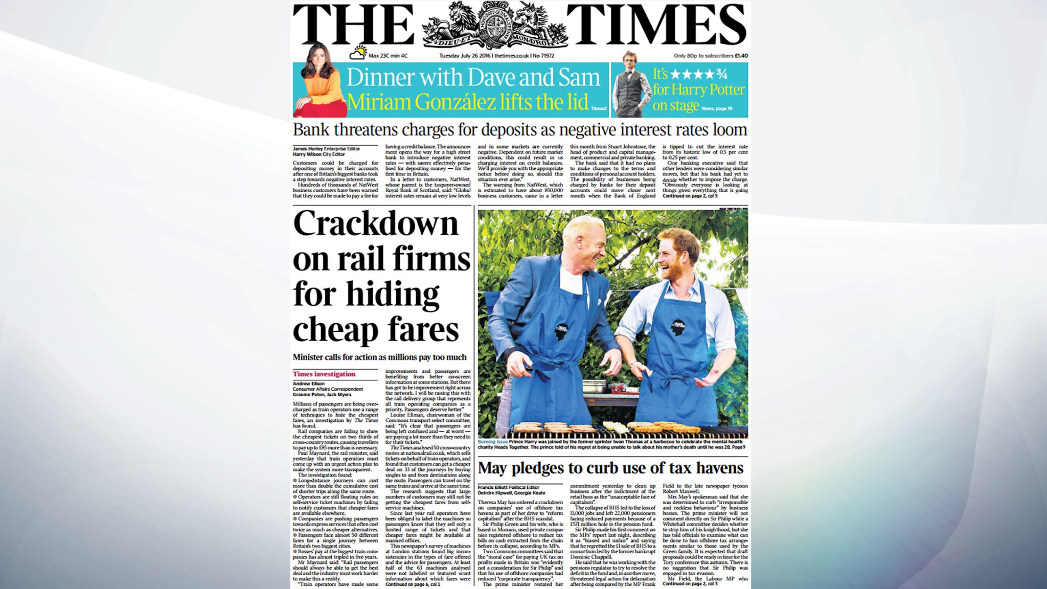 Tuesday's National Newspaper Front Pages | UK News | Sky News