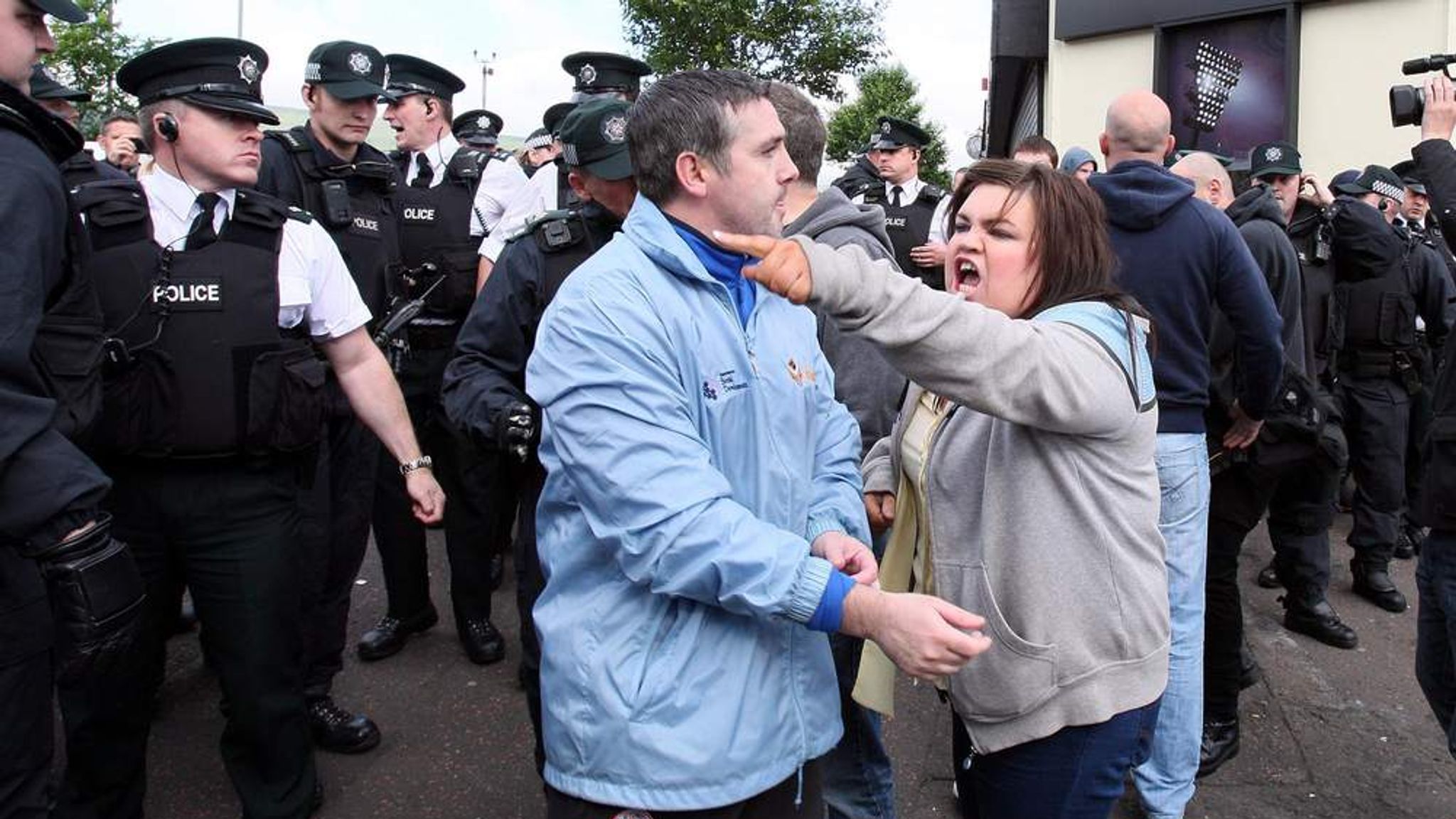 Orange Order March: From Peace To Anarchy | Scoop News | Sky News