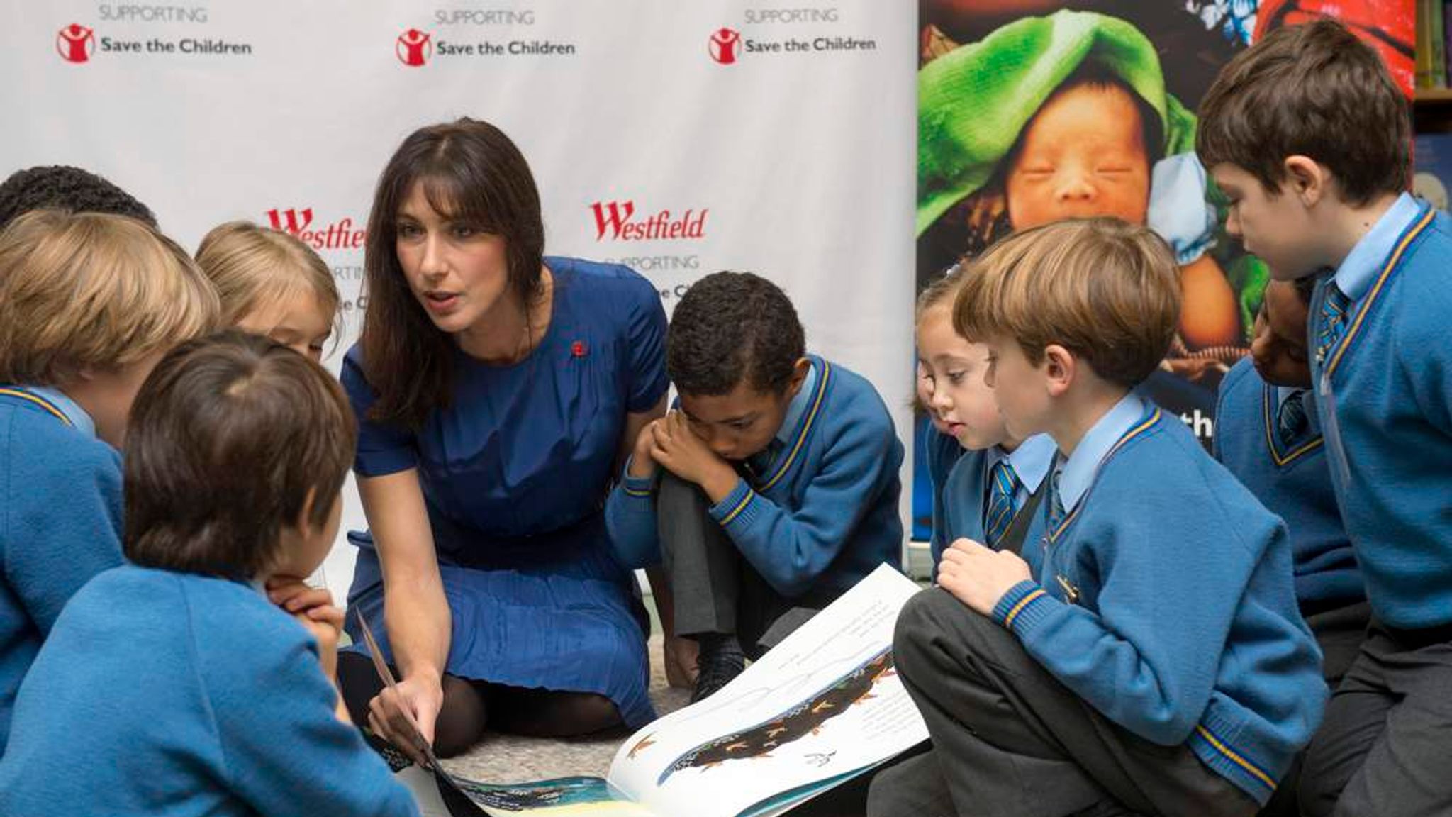 Storytime for SamCam At Charity Launch | Scoop News | Sky News