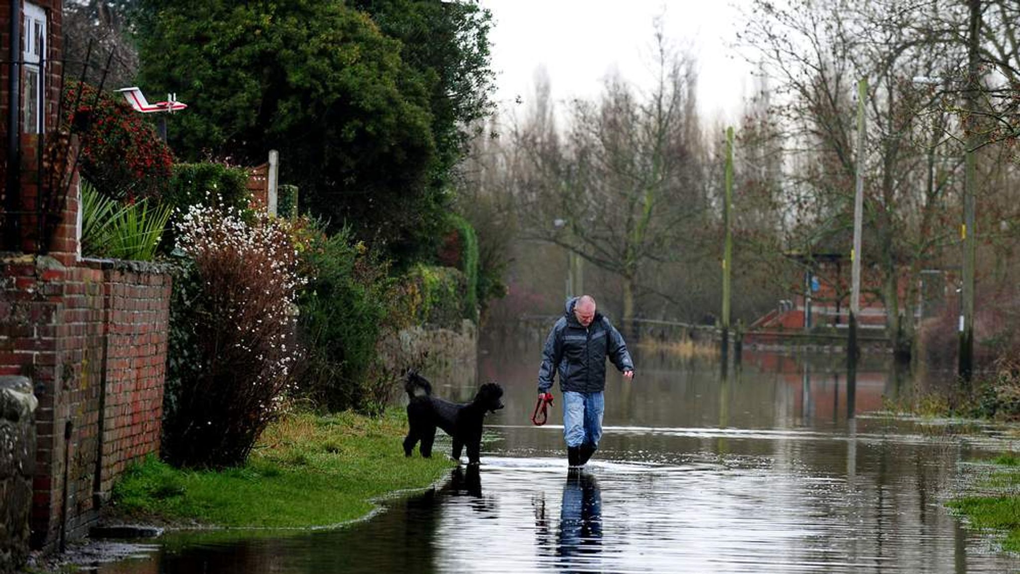 Floods 2012 One Of The Wettest Years Ever Uk News Sky News