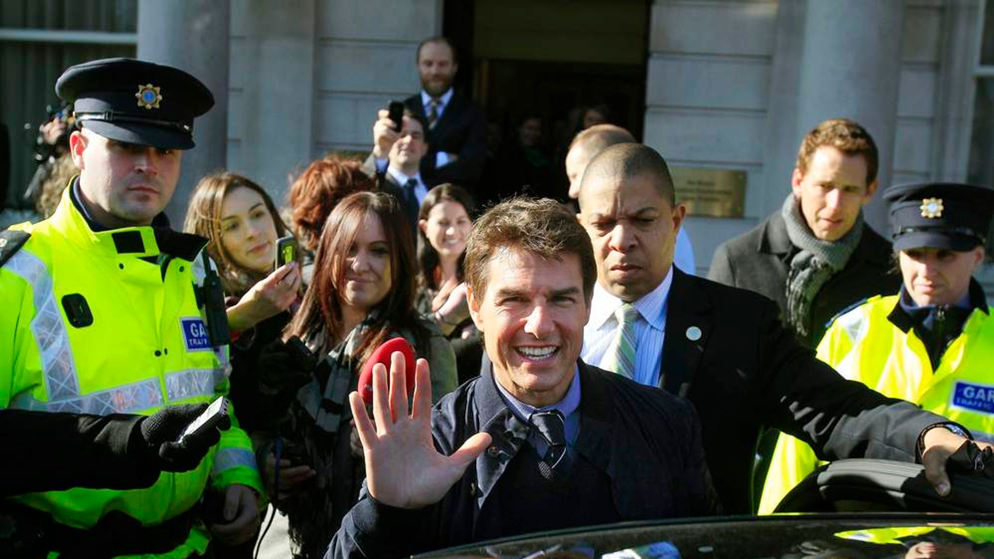Tom Cruise's Irish Roots Honoured In Dublin | Ents & Arts News | Sky News