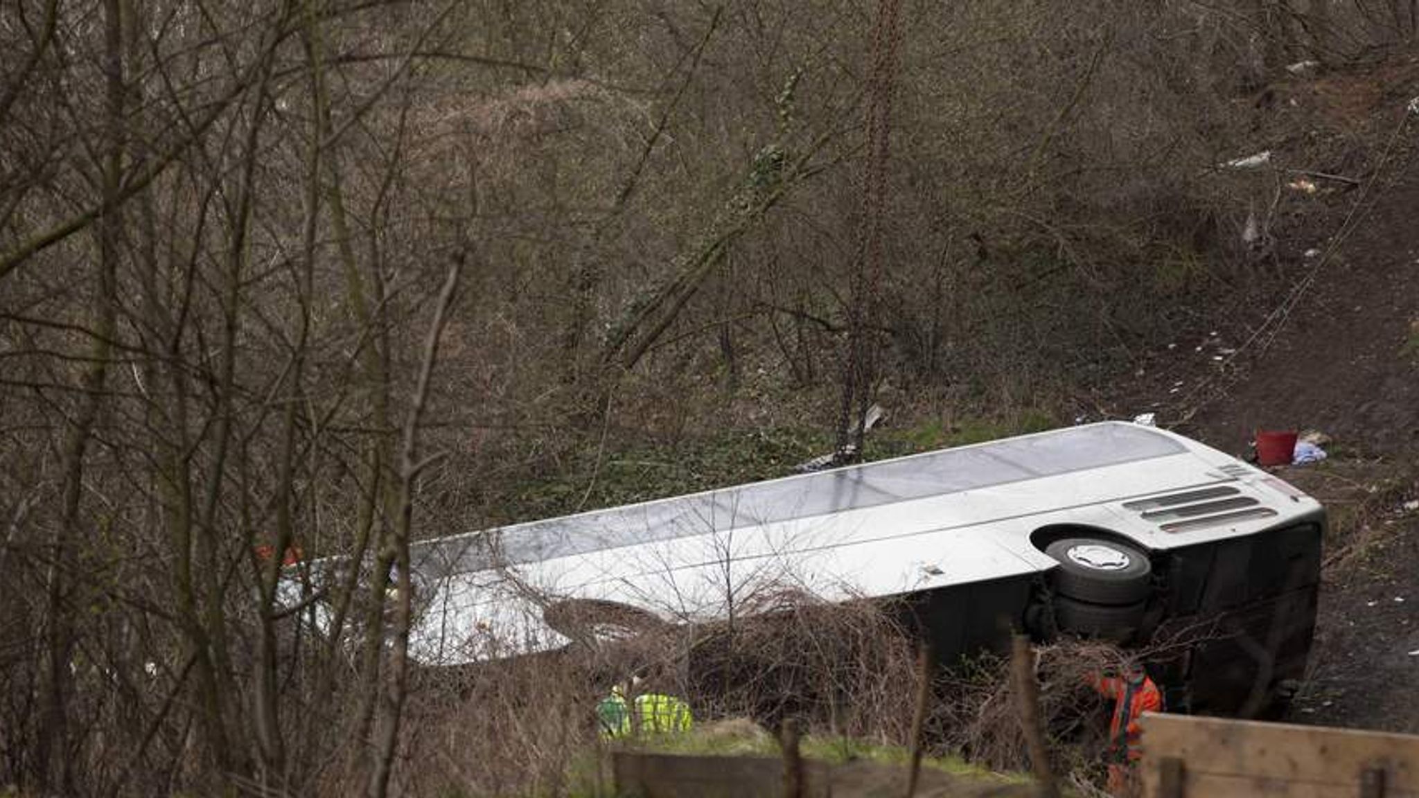 Belgium: Five Killed In School Party Bus Crash | World News | Sky News