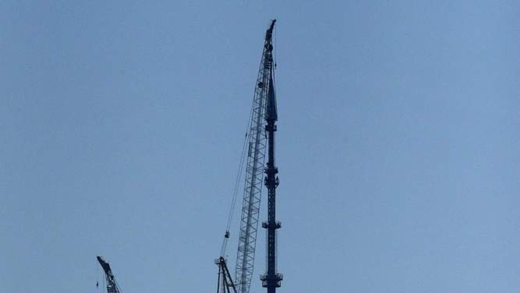 World Trade Center Topped With Silver Spire | US News | Sky News