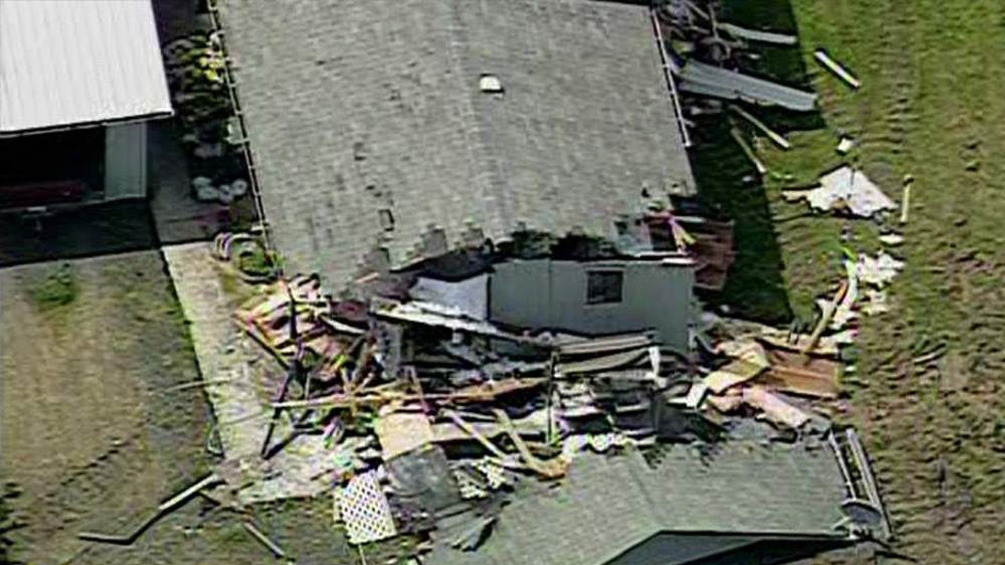 Bulldozer Rampage: Washington Homes Crushed | US News | Sky News