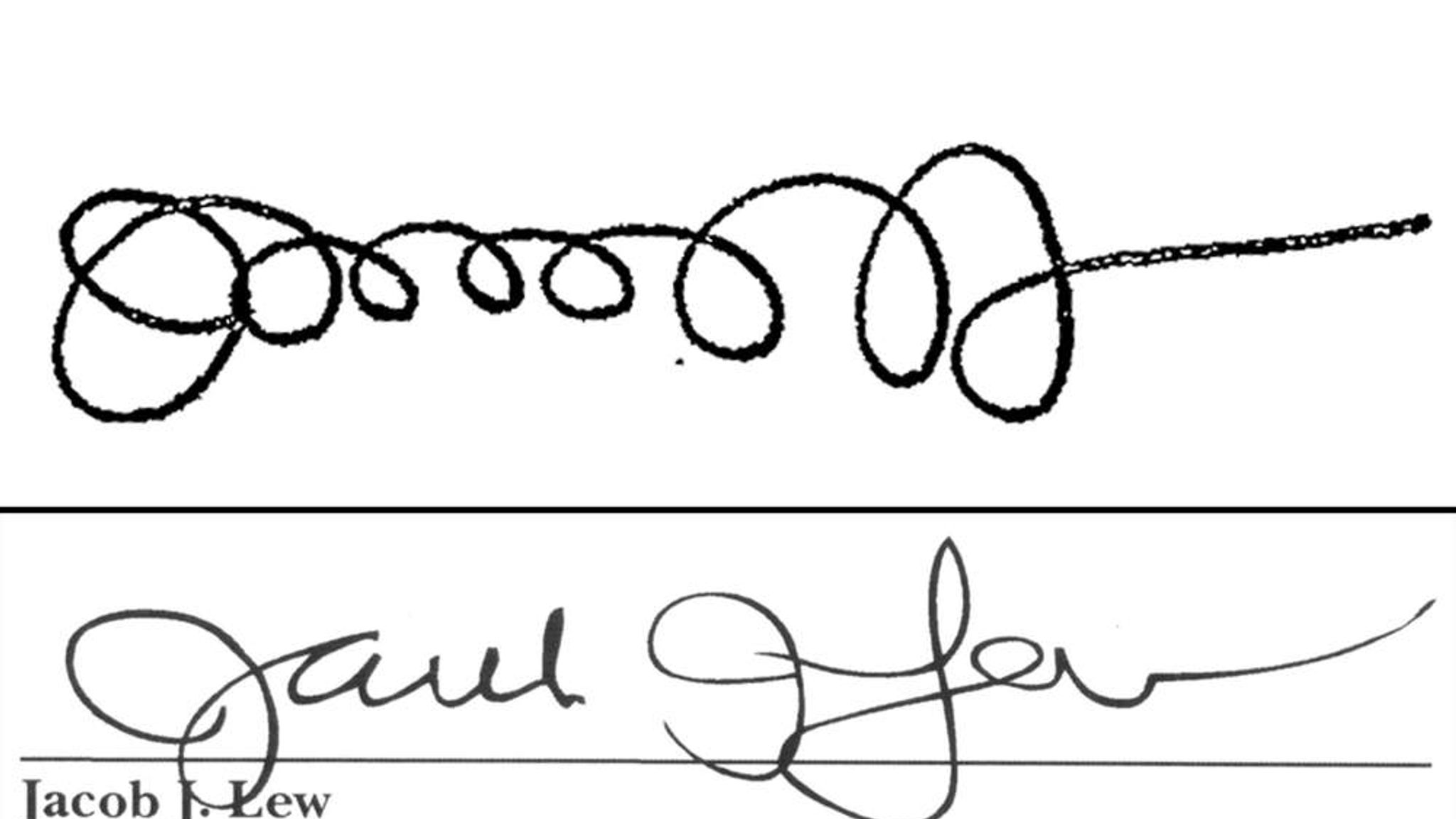 US Treasury Secretary Upgrades Signature | US News | Sky News