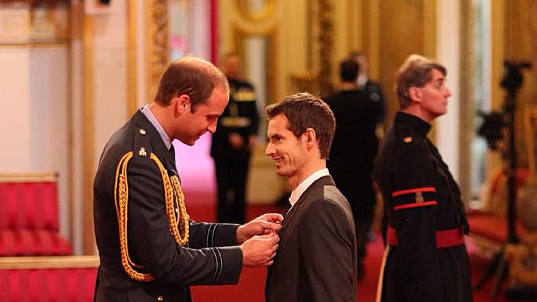 Prince William Hosts First Royal Investiture | UK News | Sky News