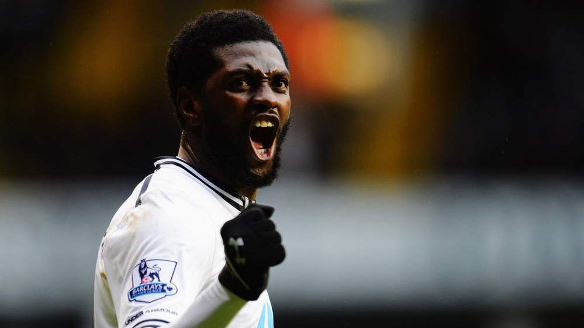 Adebayor Strike Keeps Spurs In Top Four Race | Scoop News | Sky News