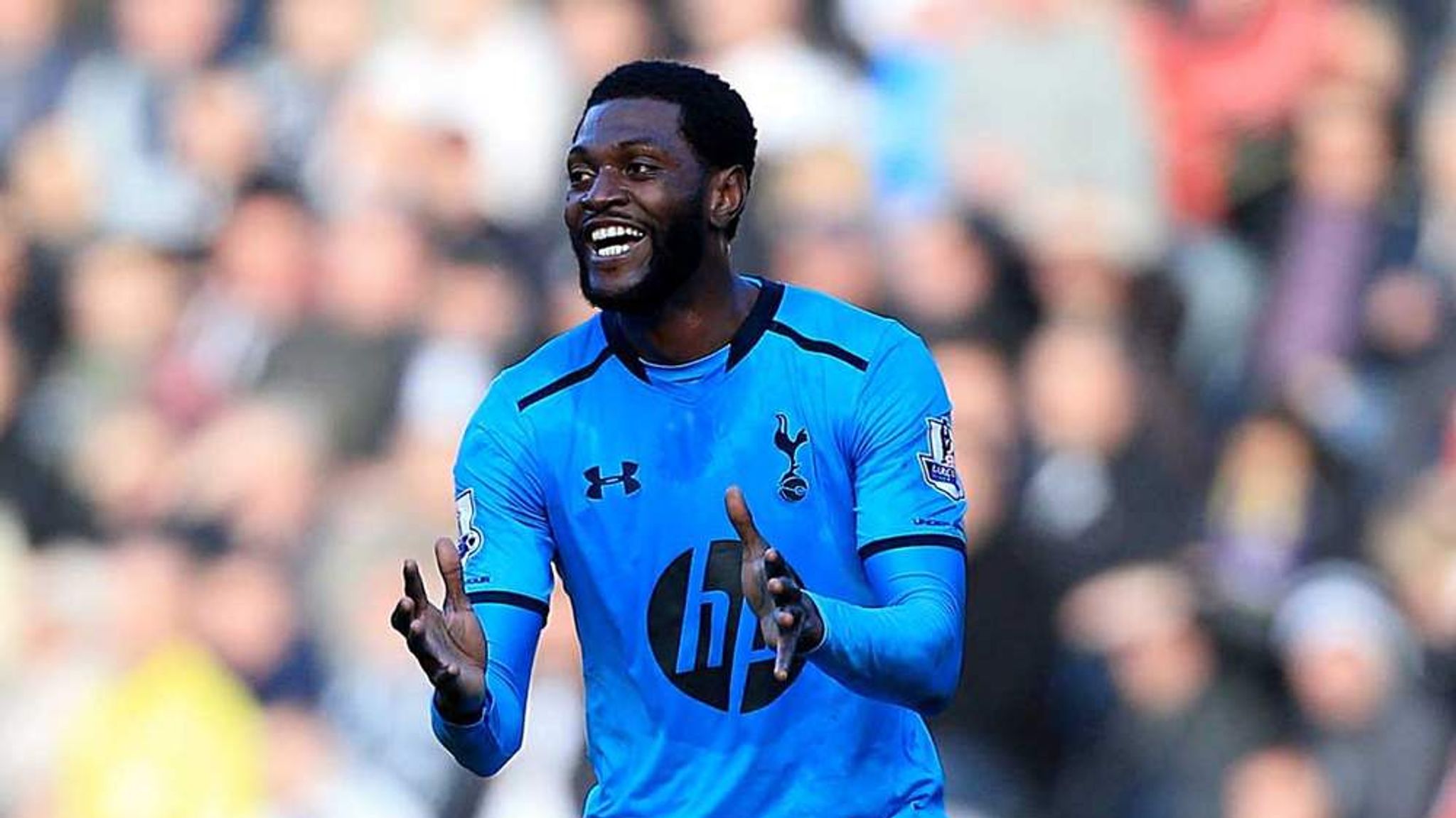 Adebayor Hits Double As Spurs Win At Swansea | Scoop News | Sky News