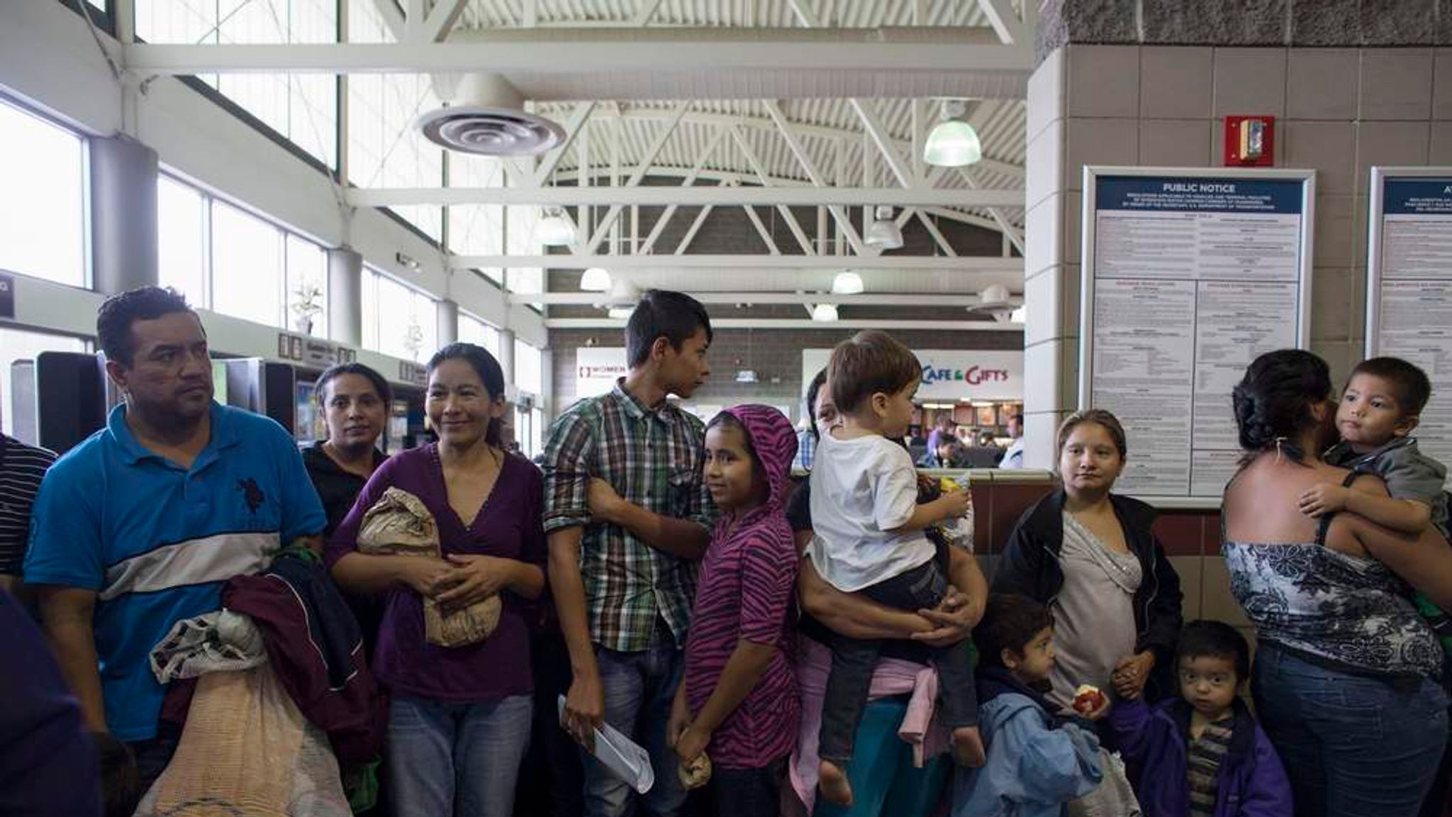 Immigration Wave: US Opening Detention Centres | US News | Sky News