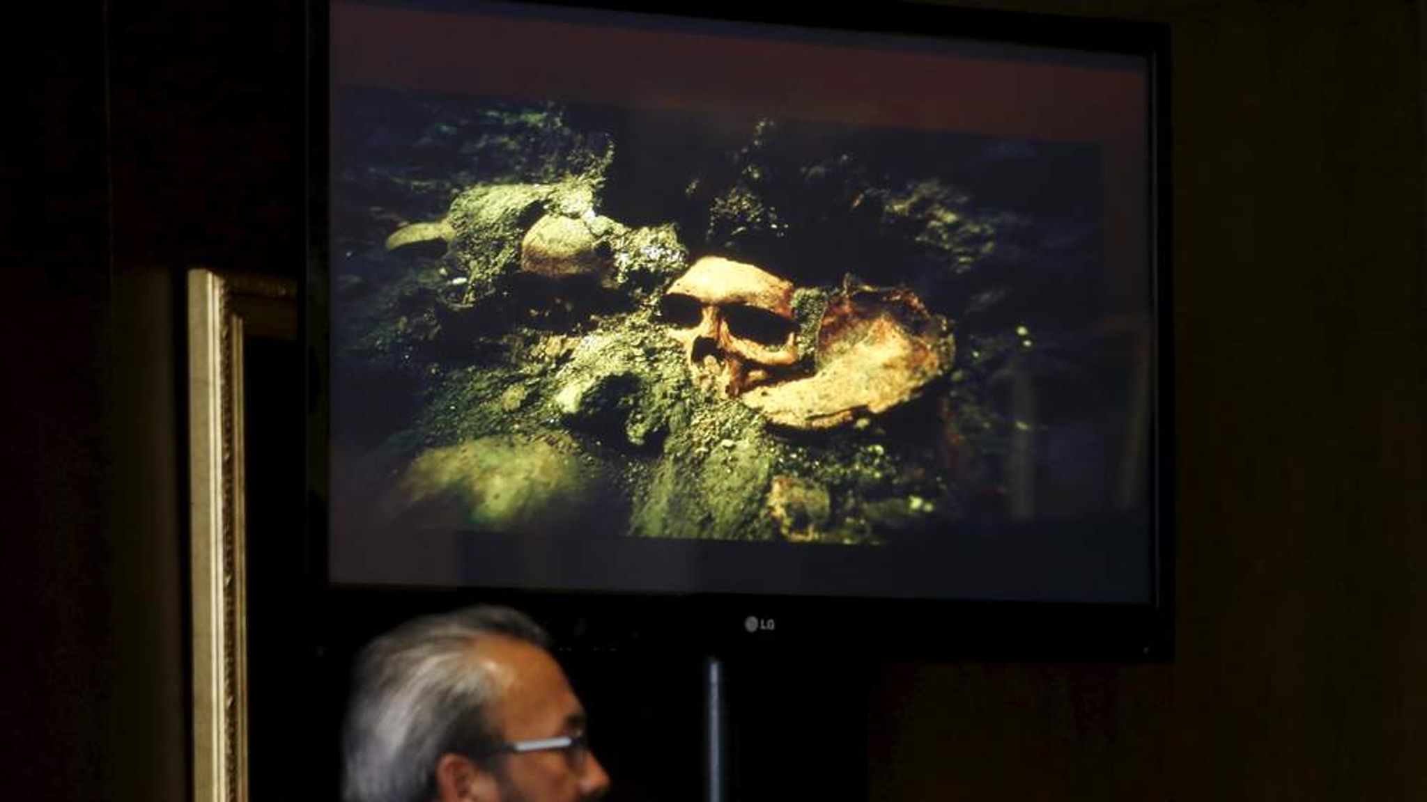 Aztec Human Skull Rack Found At Temple Site | World News | Sky News