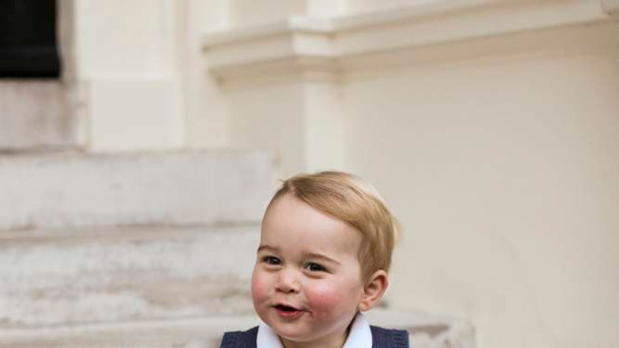 Prince George: New Photos Of Royal Toddler | UK News | Sky News