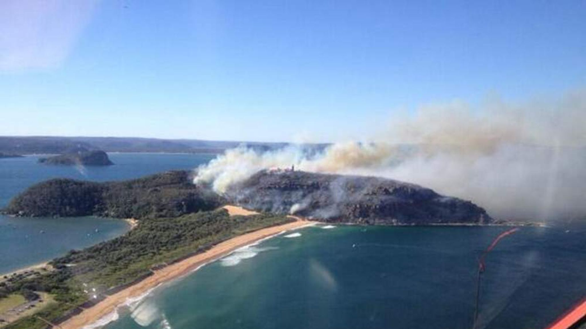 Home And Away: Lighthouse In Fire Drama | World News | Sky News
