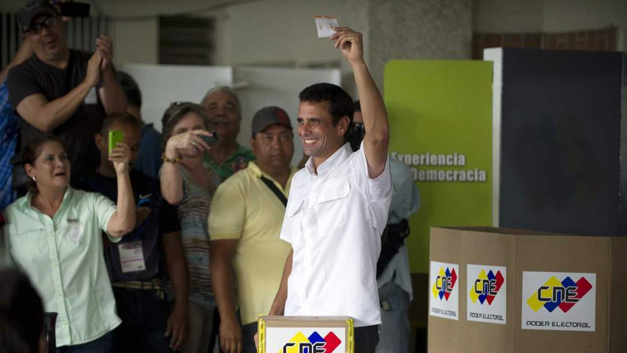 Hugo Chavez Wins Venezuela Election | World News | Sky News