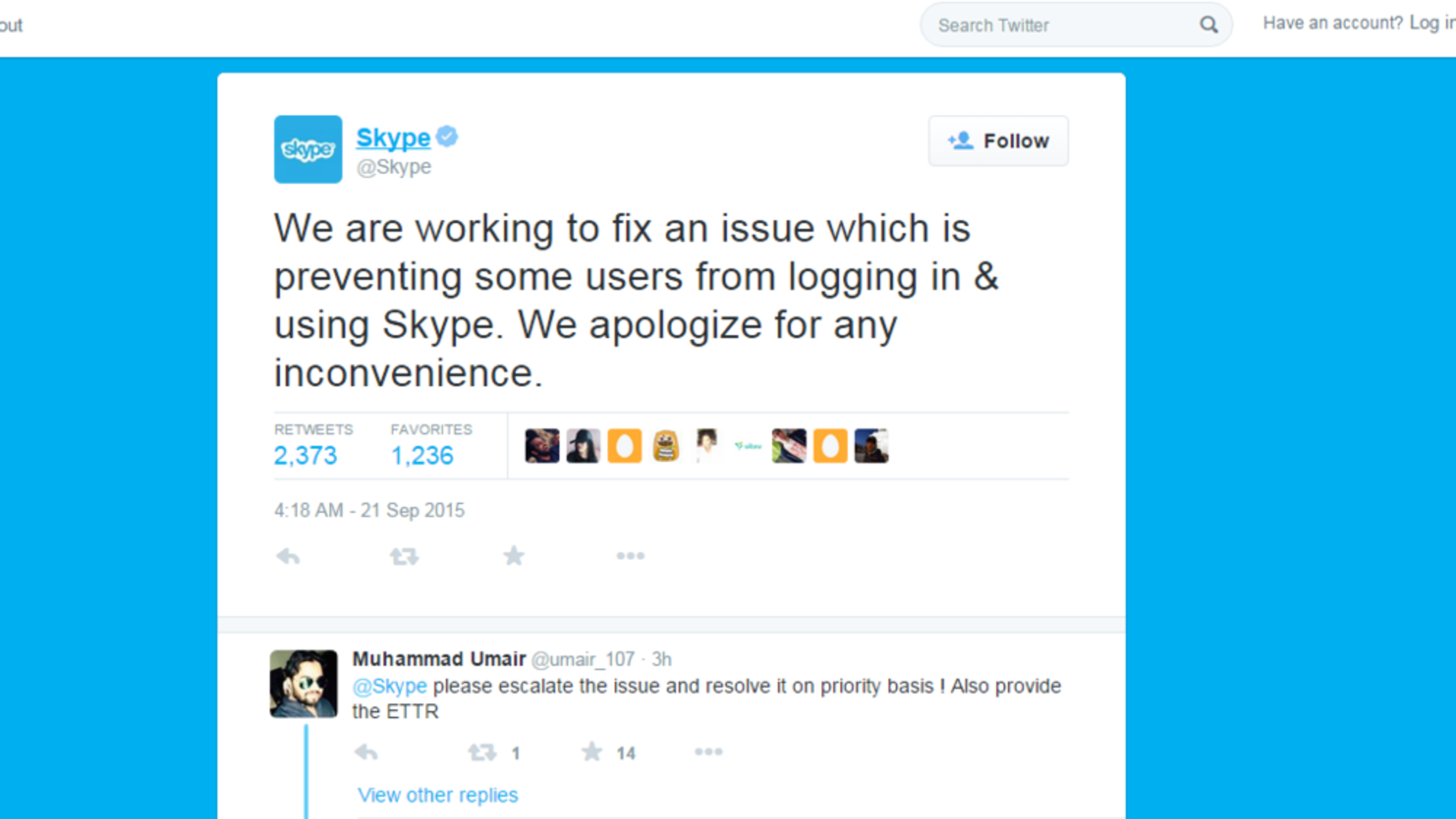 Skype Chat Down For Hours Across The World | Science, Climate & Tech ...