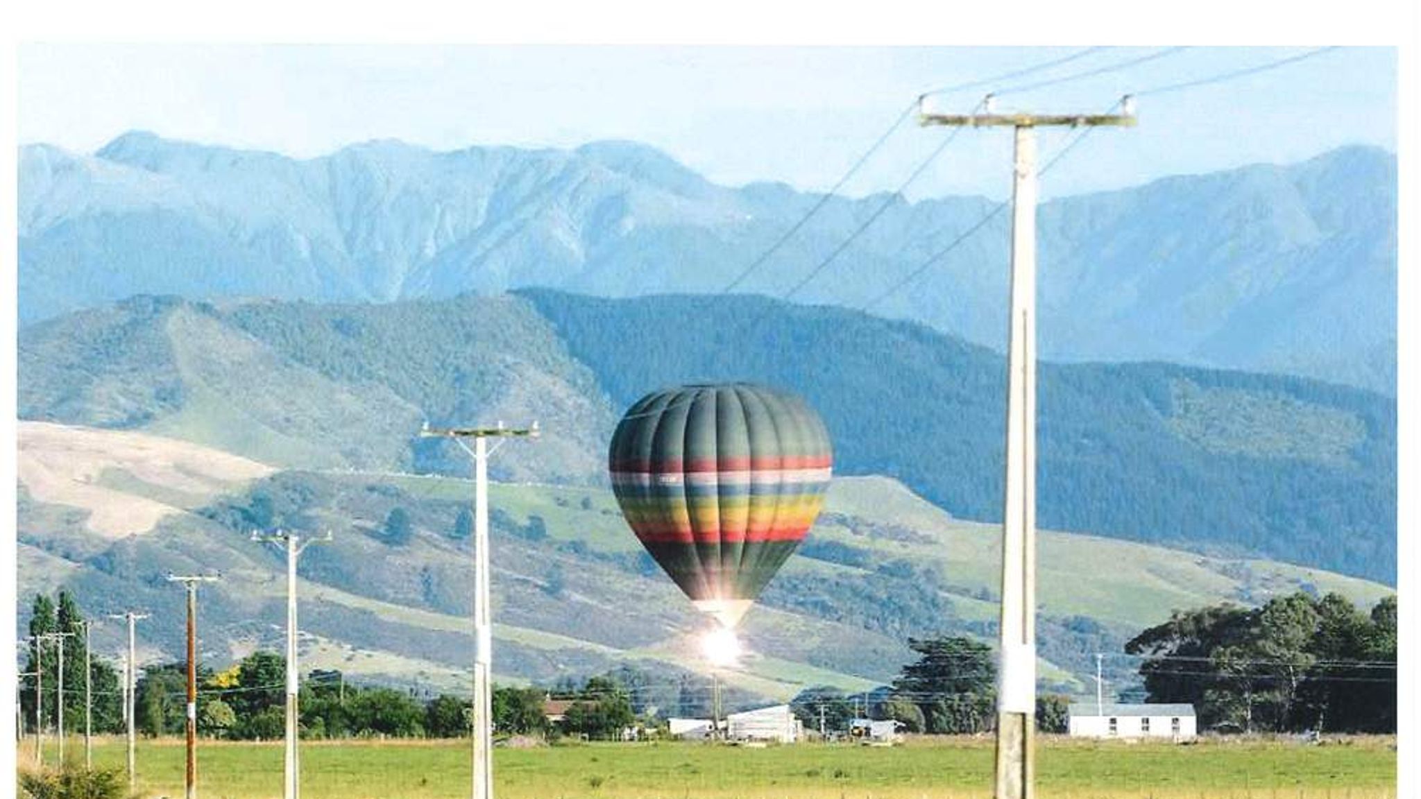 Deadly Crash: Photos Show Balloon On Fire | World News | Sky News