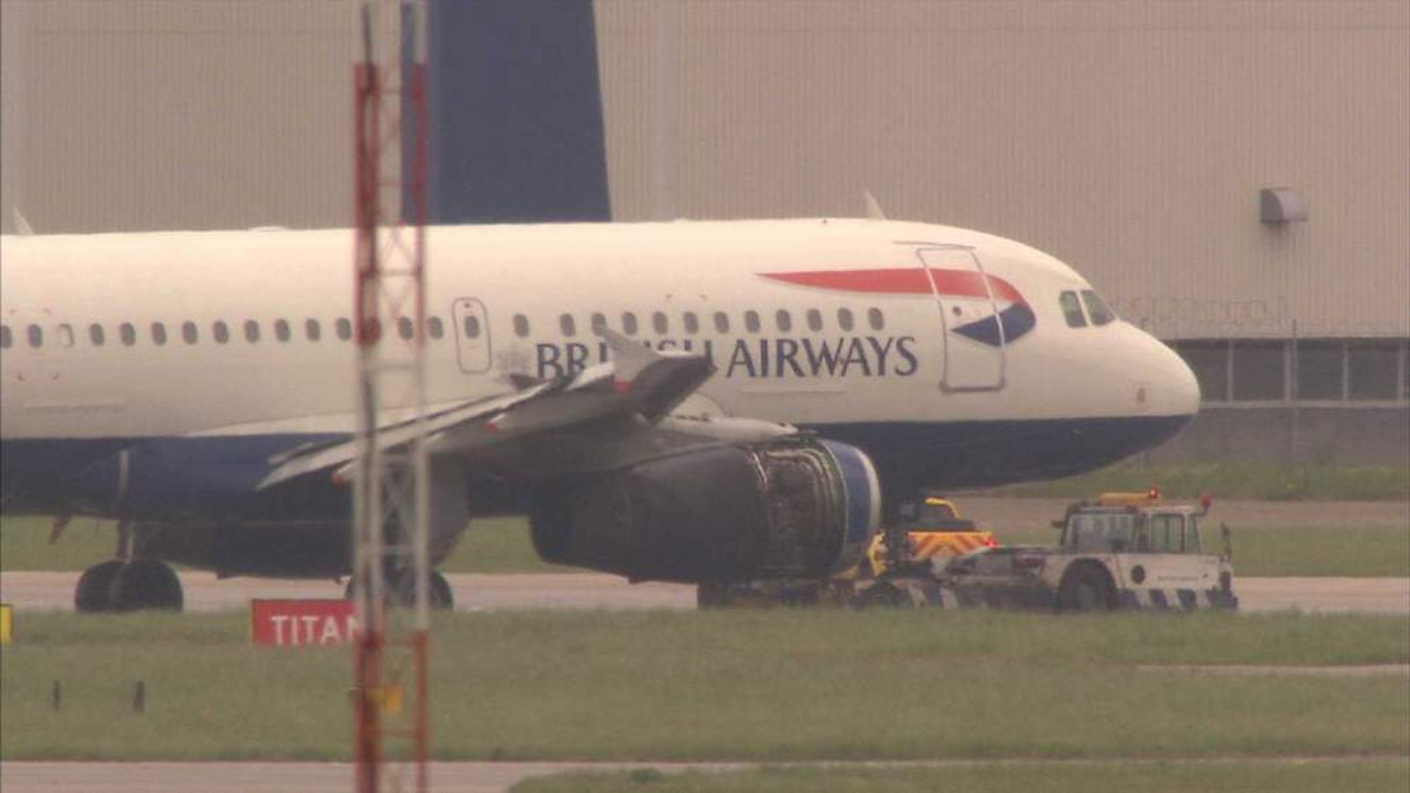 BA Flight Fire: Investigators Probe Cause | UK News | Sky News