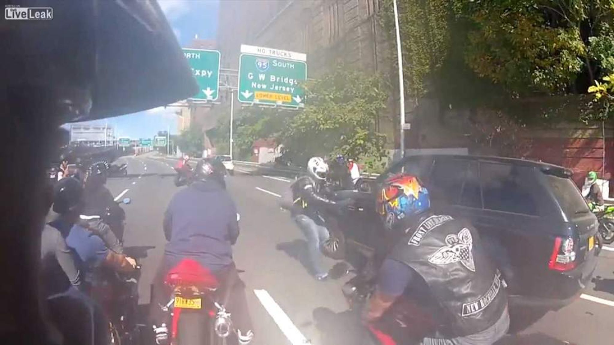 Fourth Biker Charged In Manhattan Brawl | US News | Sky News