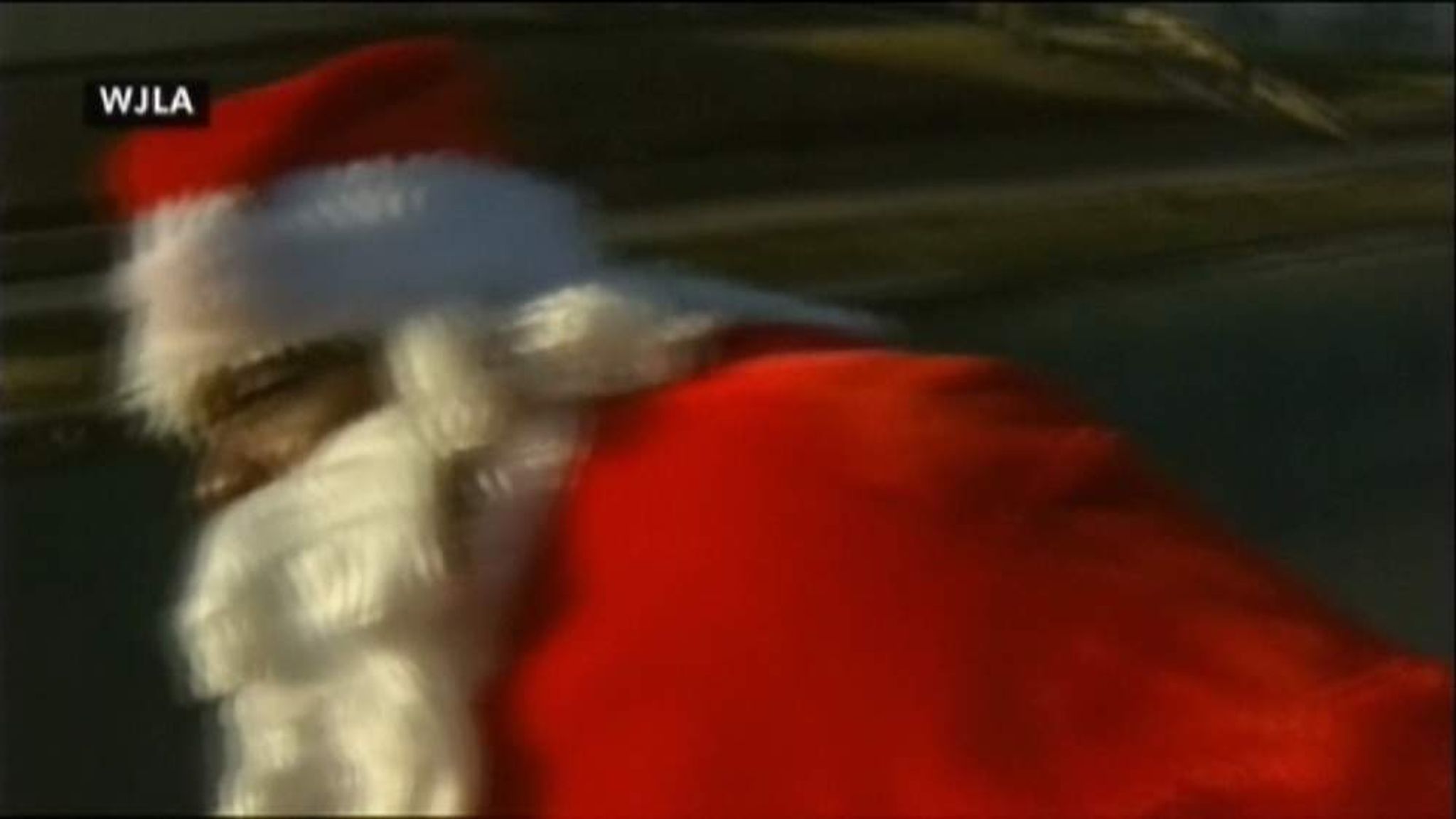 Santa Shot In The Back At Toy Giveaway | US News | Sky News